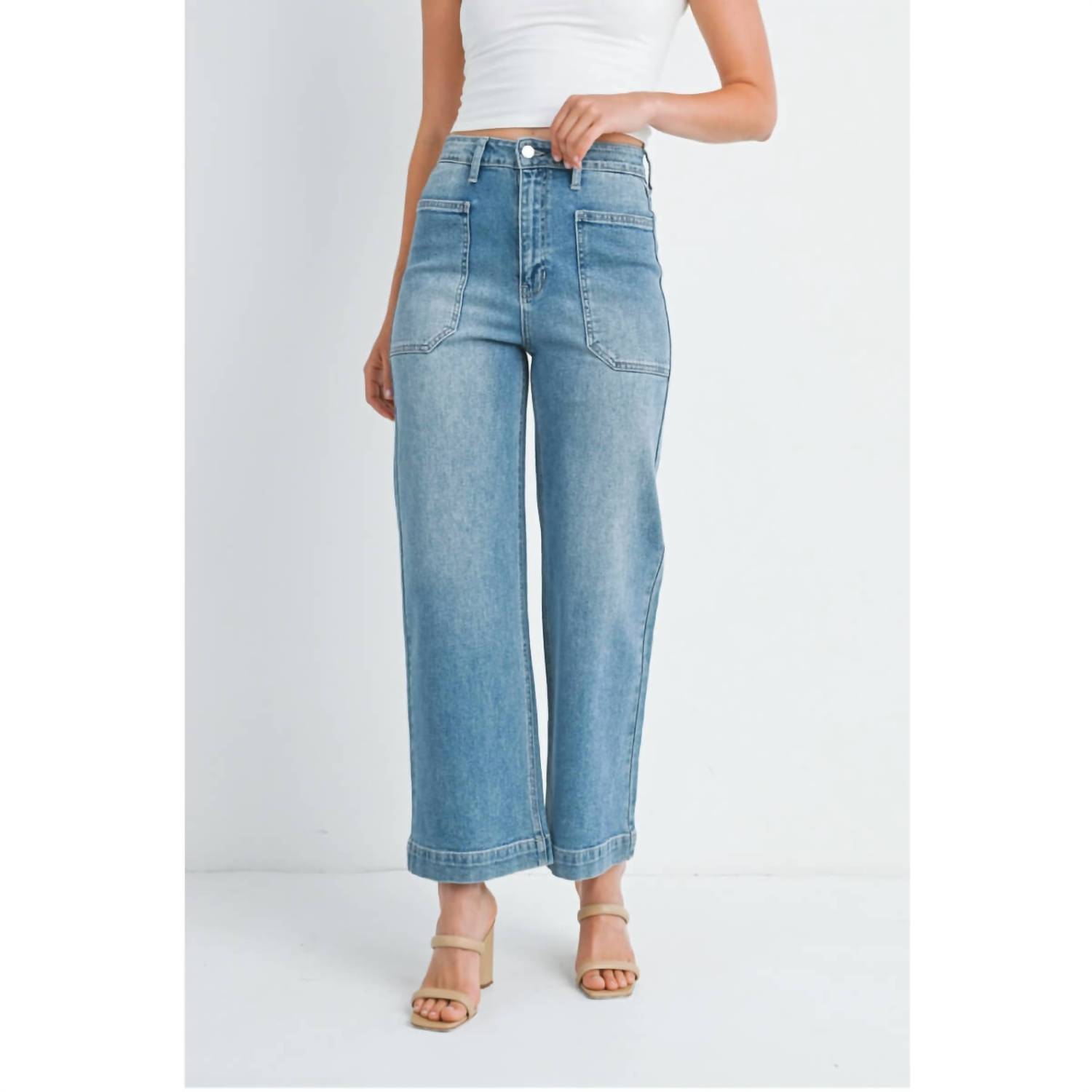 JBD. Denim Utility Pants - Walmart.com