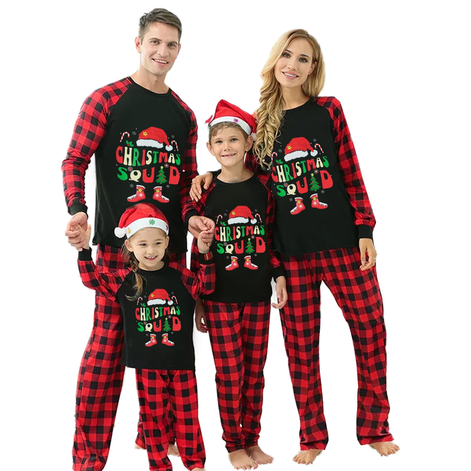 JBEELATE Family Christmas Pajamas Matching Sets Xmas Matching Pjs for ...