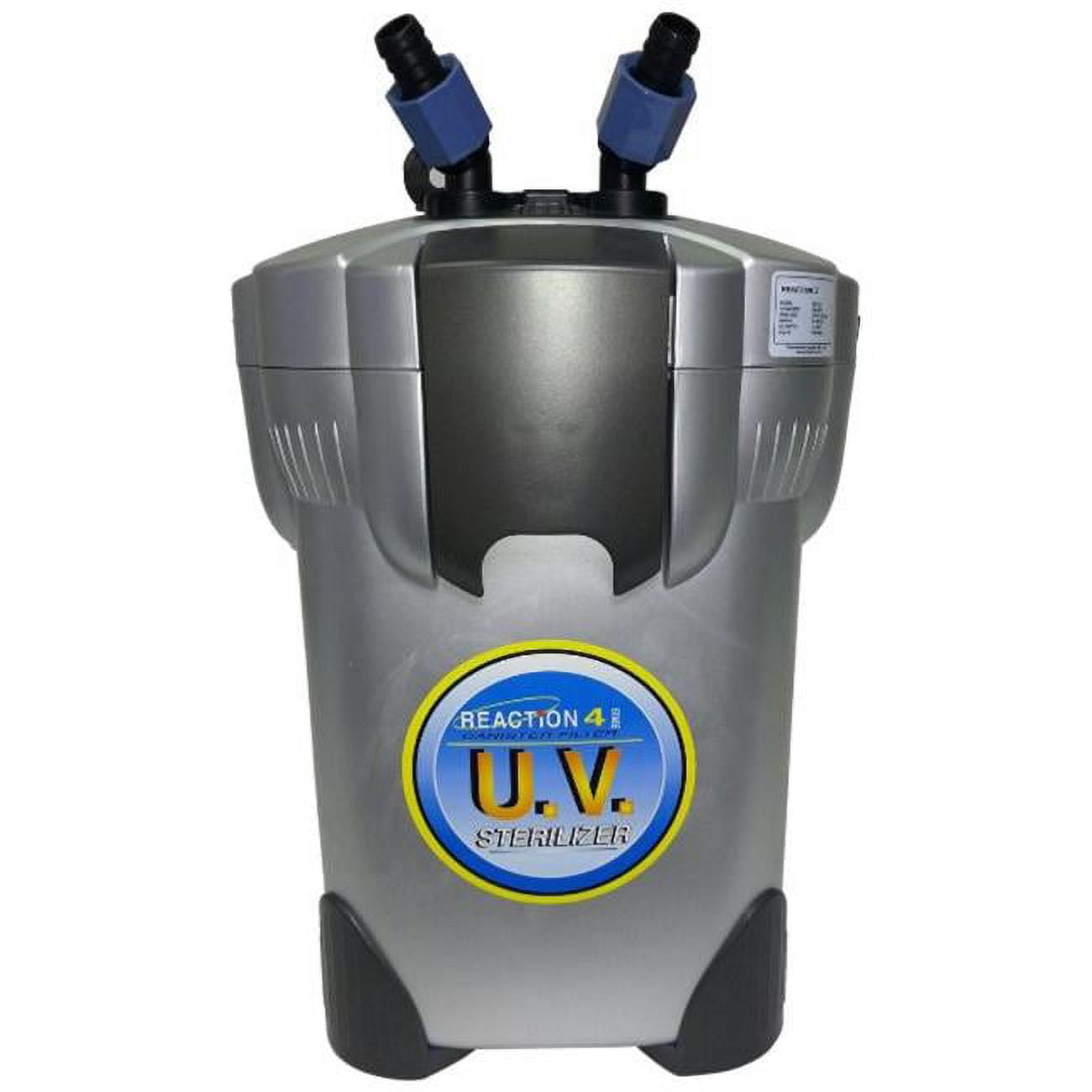 JBJ EFU-35 4 Stage Reaction Canister Filter with UV Sterilizer for ...