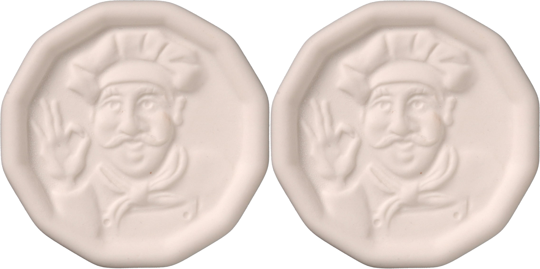 JBK Chef Design Ceramic Pot Minder, Set of 2 - Walmart.com