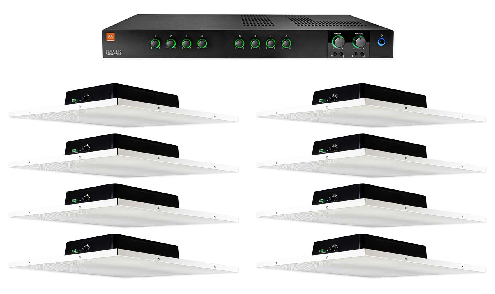 JBL Amplifier+8) Rockville Office/Restaurant/Bar/Cafe Drop Ceiling Tile ...