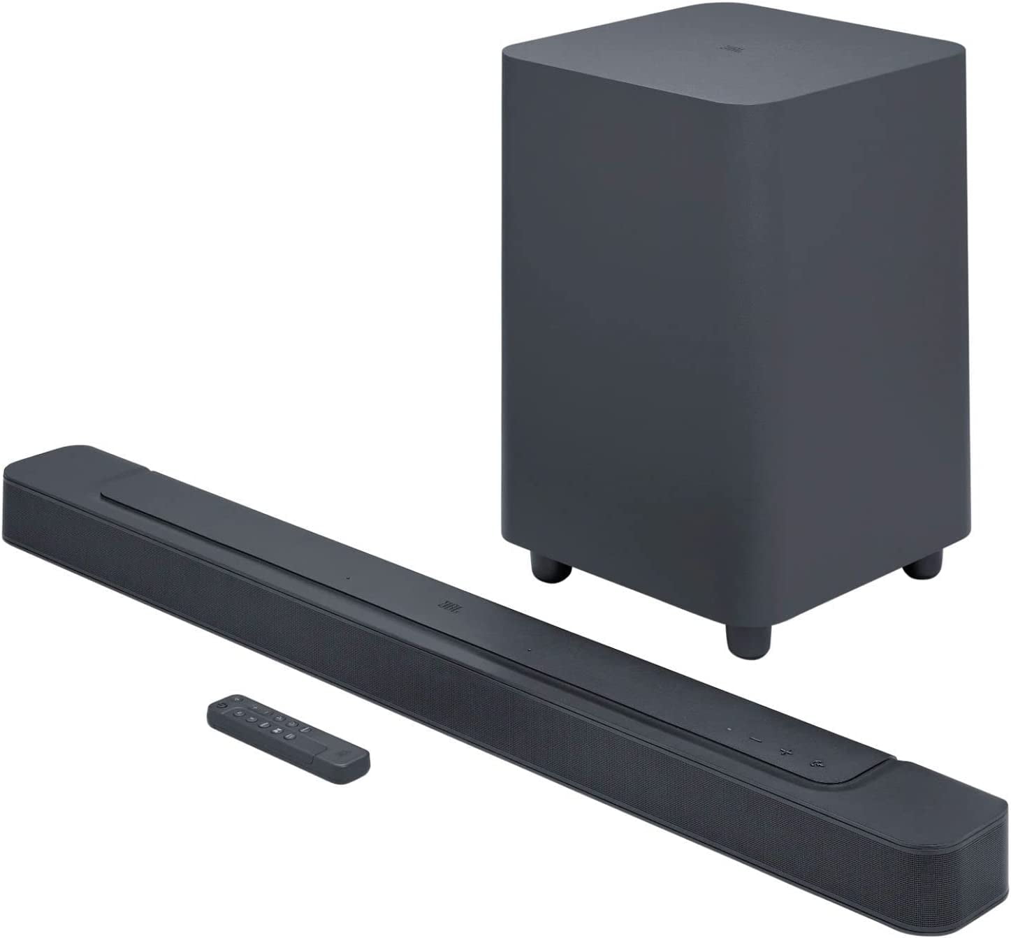 JBL BAR-500 5.1ch Soundbar and Subwoofer with MultiBeam and Dolby Atmos with an Additional 1 ...