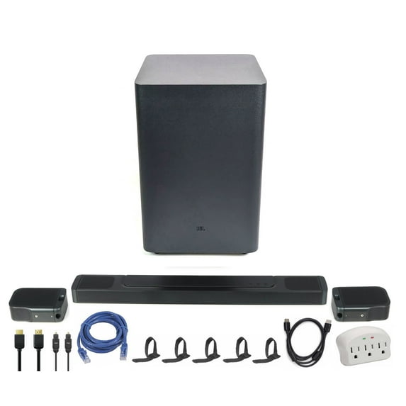 JBL Bar 1000 7.1.4 Channel Dolby Atmos Soundbar System, 880W with ...