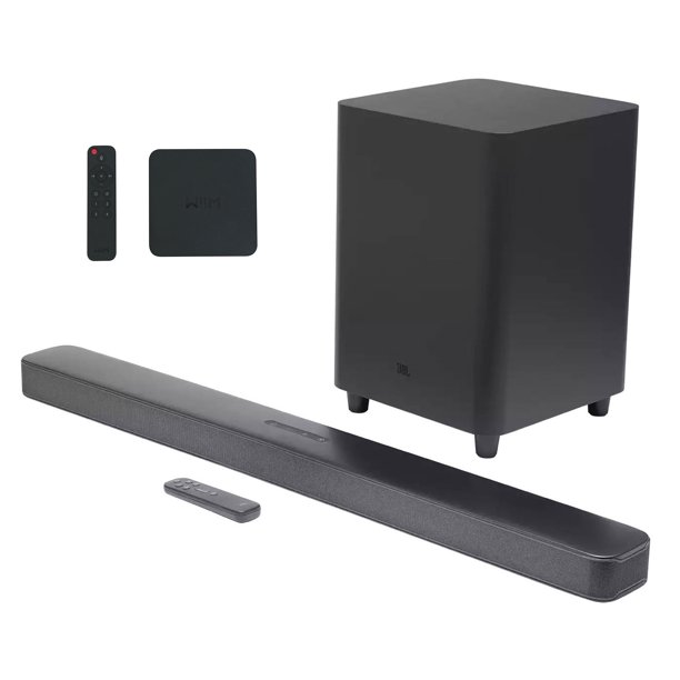 JBL Bar 5.1 Surround Sound Bluetooth Soundbar+Sub+Smart Wifi Streaming ...