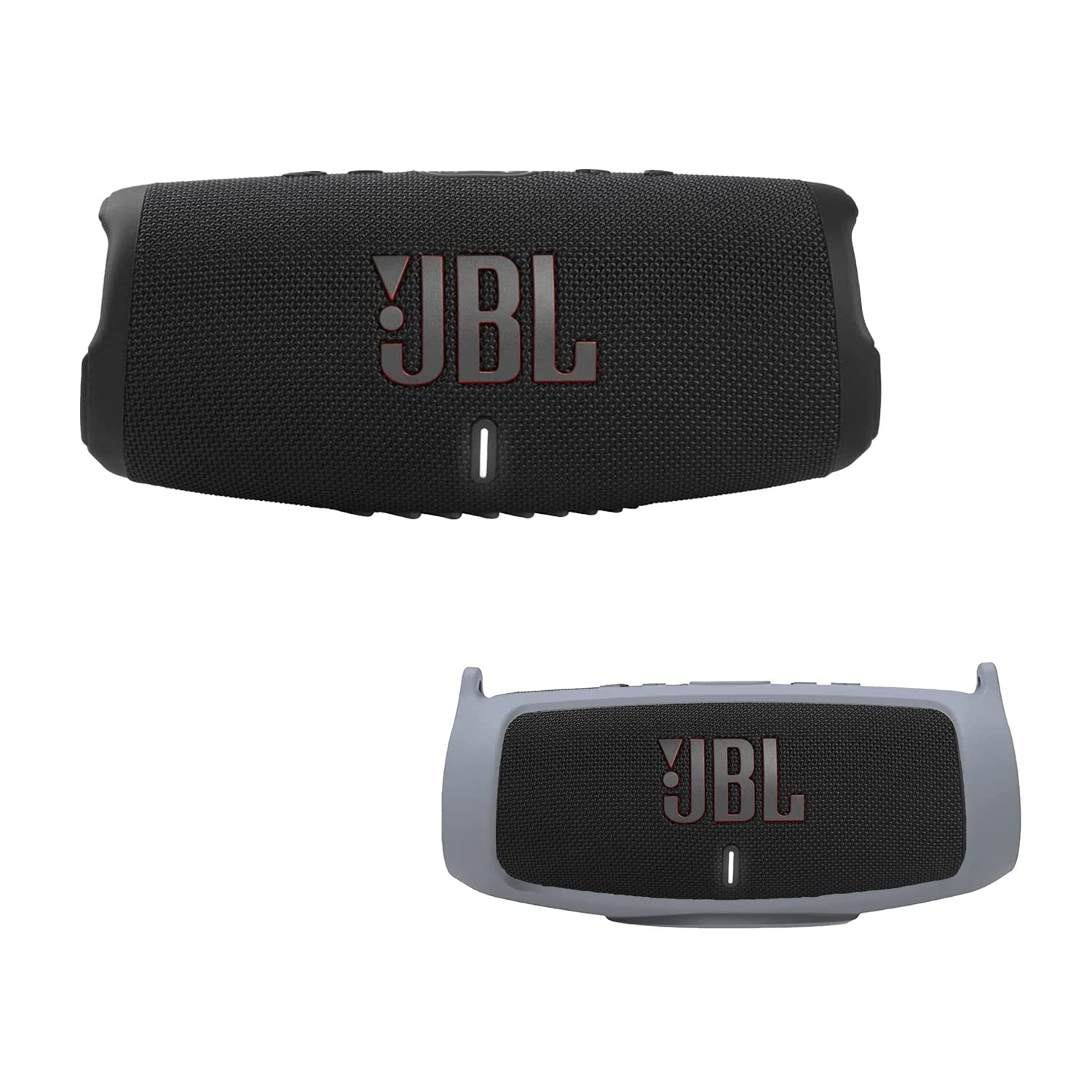 JBL Charge 5 - Bluetooth Speaker Bundle with Deluxe CCI Silicone Sleeve ...