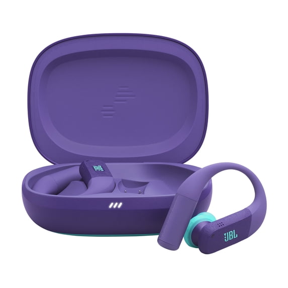 JBL, True Wireless Noise Cancelling Sport Earbuds, Peak 4, Purple ...
