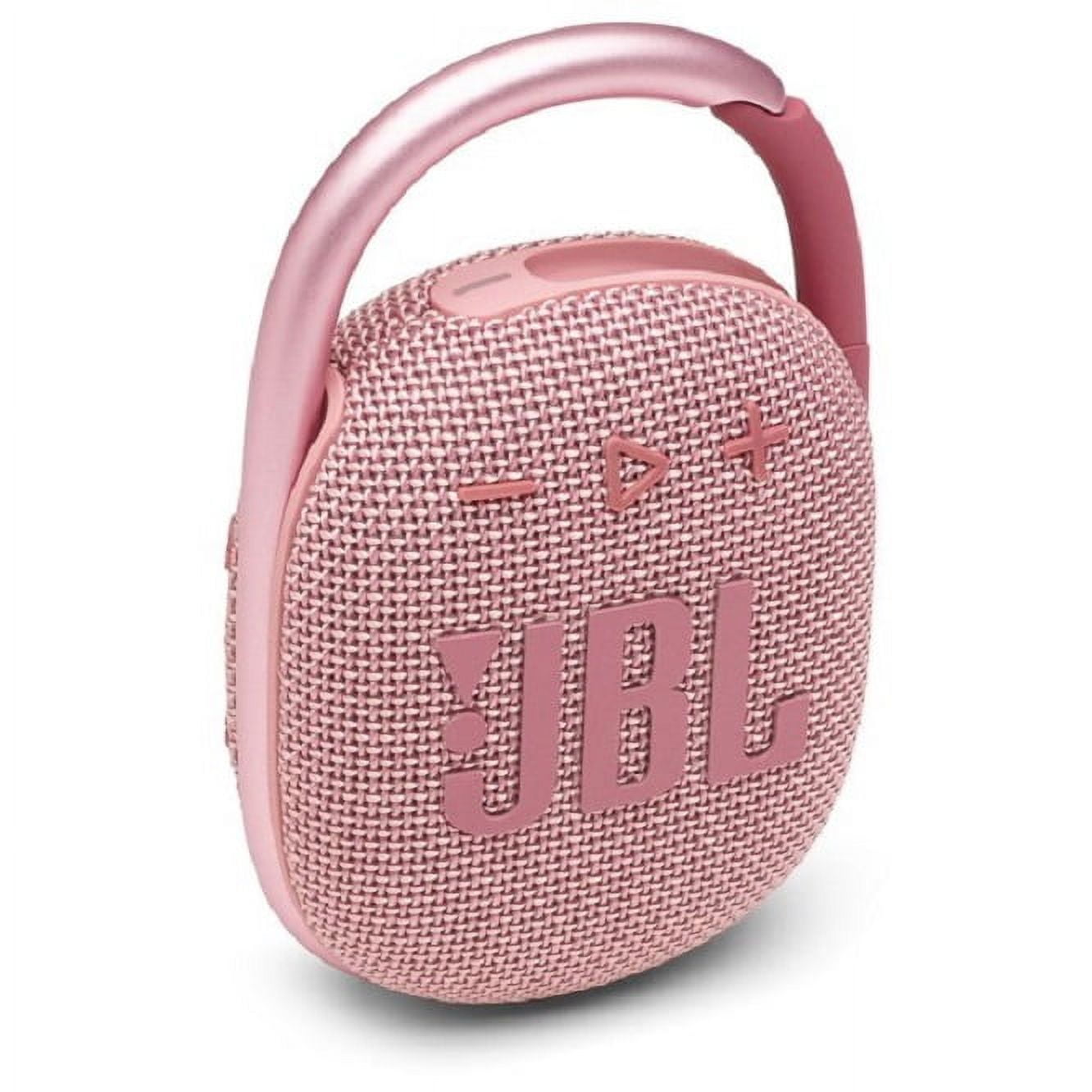 JBL JBLCLIP4PINKAM Portable Bluetooth Speaker, Pink - Walmart.com