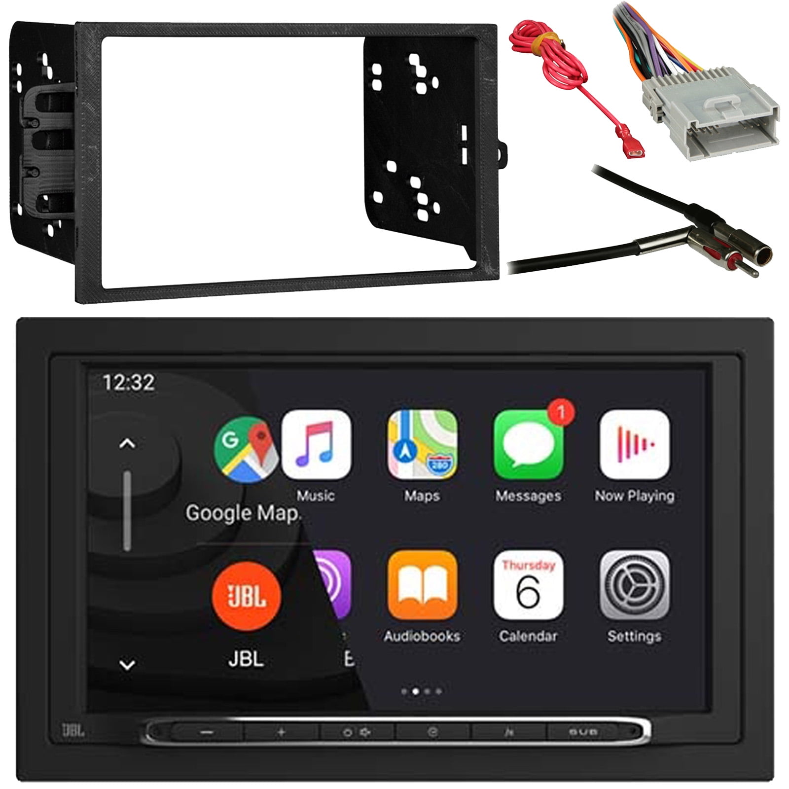 JBL Legend 700 7” Touchscreen Display Double-DIN Mechless Bluetooth AM ...