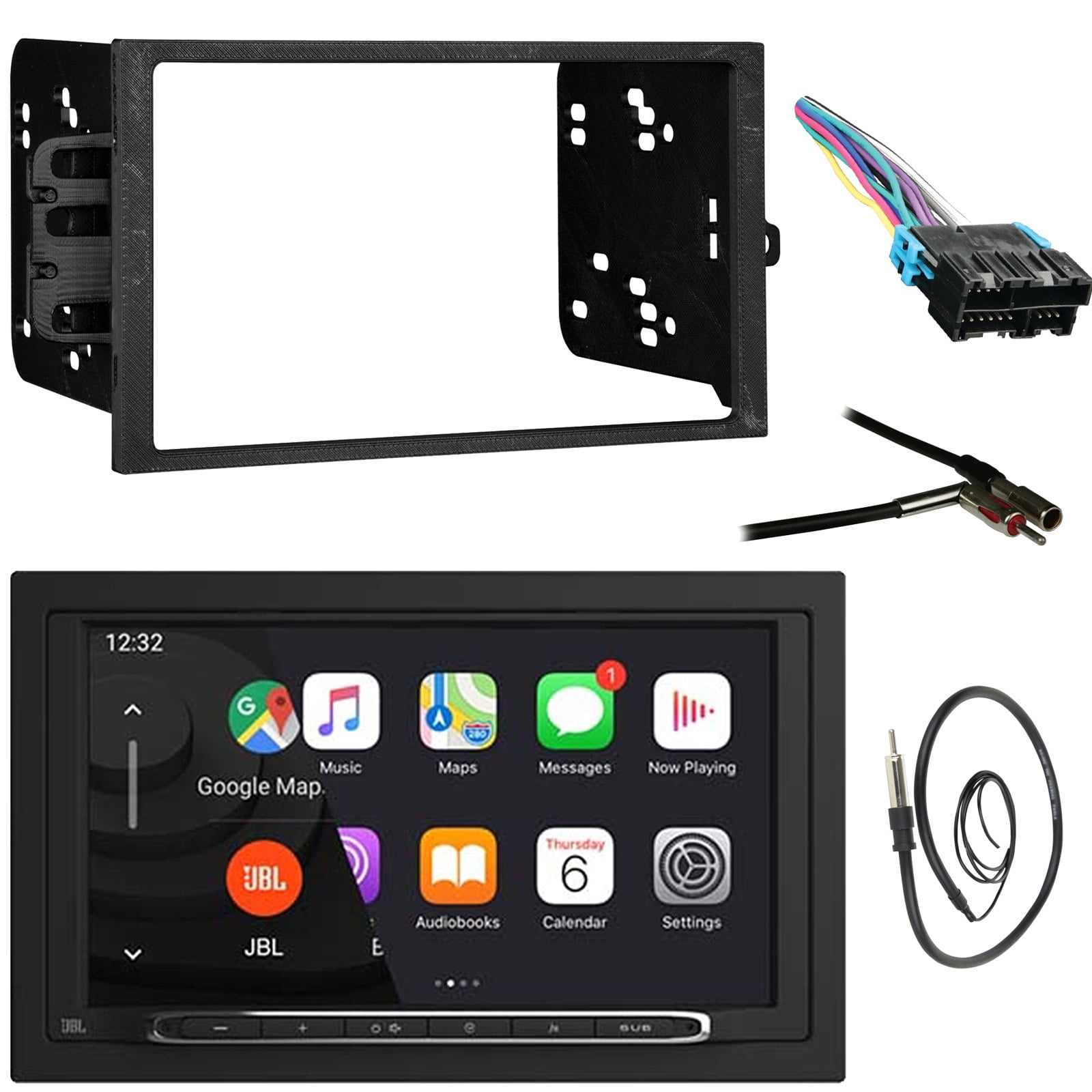 JBL Legend 700 7” Touchscreen Display Double-DIN Mechless Bluetooth AM ...
