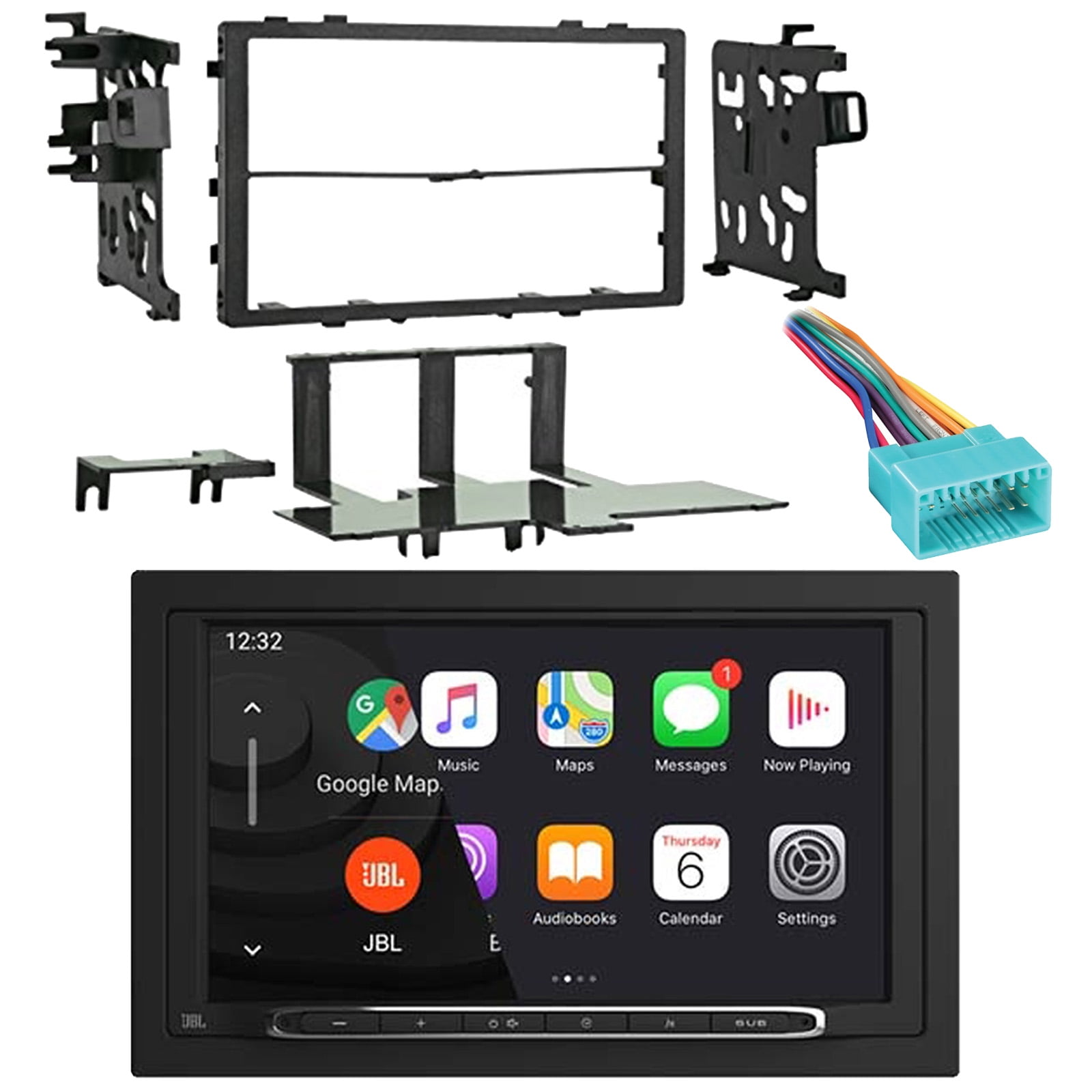 JBL Legend 700 7” Touchscreen Display Double-DIN Mechless Bluetooth AM ...