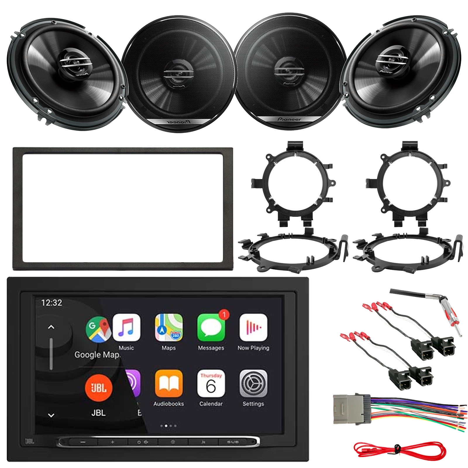JBL Legend 700 7” Touchscreen Display Double-DIN Mechless Bluetooth AM ...