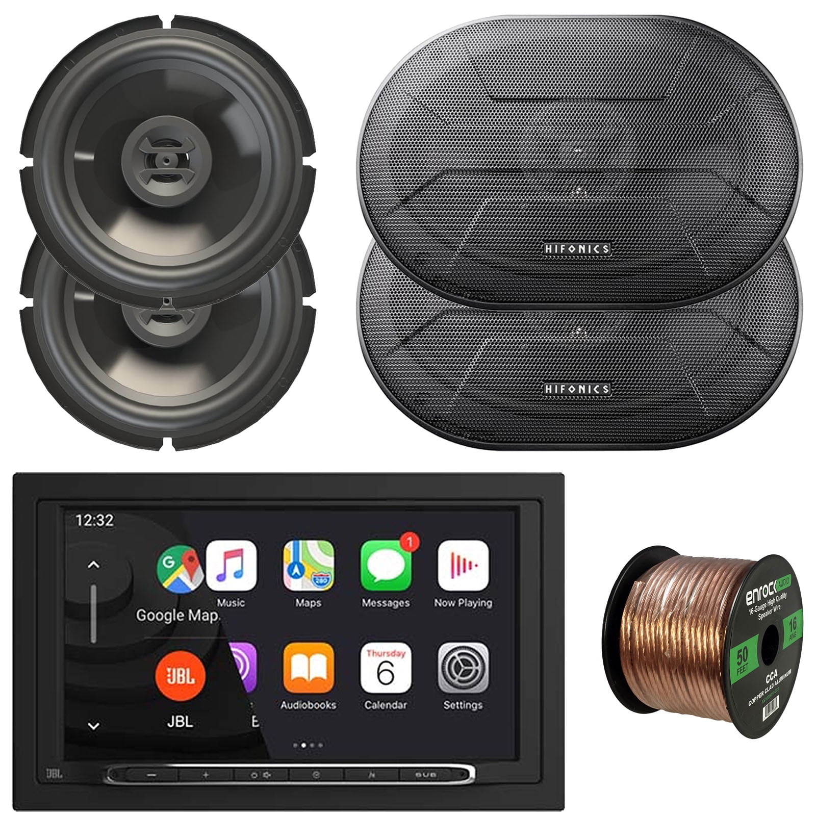 JBL Legend 700 7” Touchscreen Display Double-DIN Mechless Bluetooth AM ...