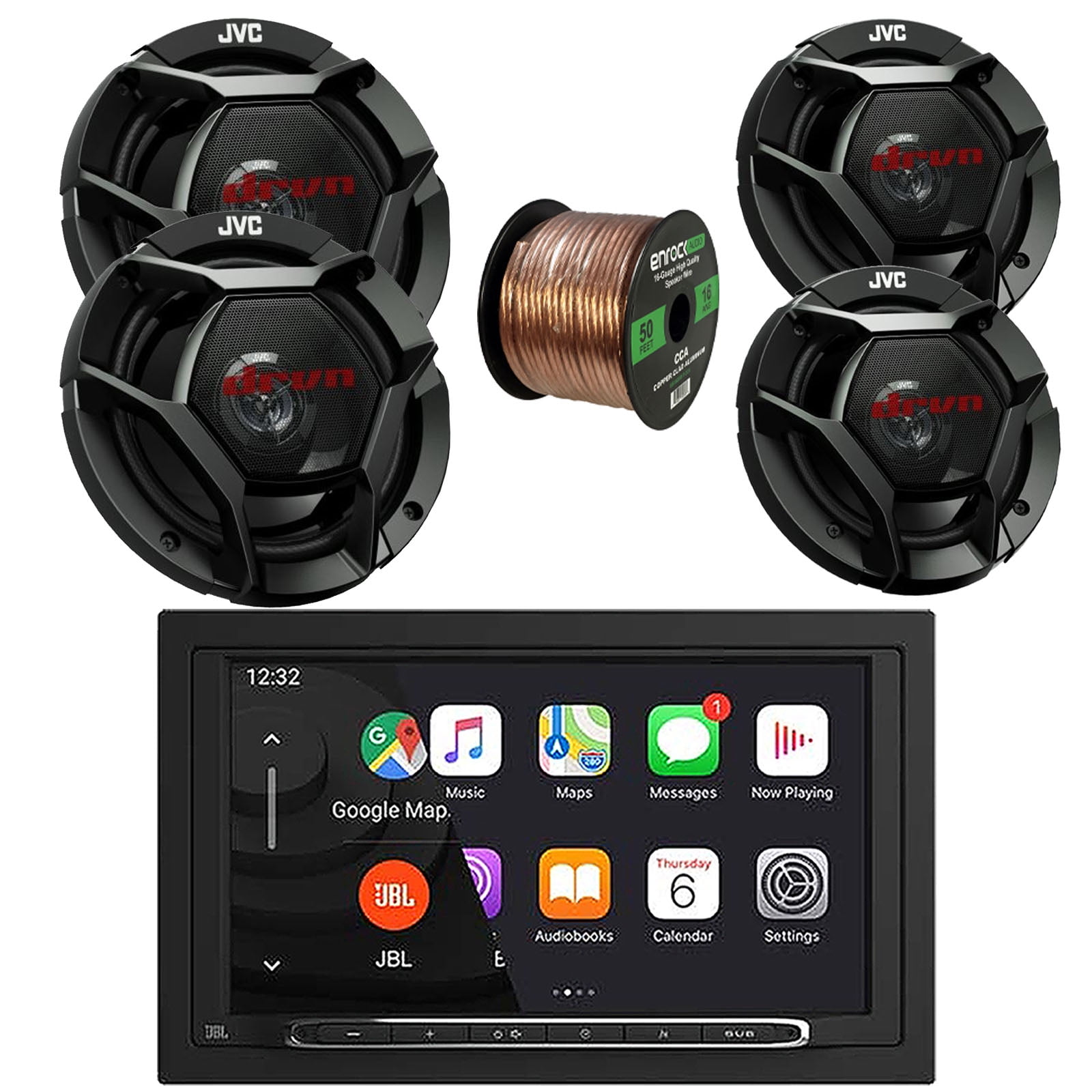 JBL Legend 700 7” Touchscreen Display Double-DIN Mechless Bluetooth AM ...