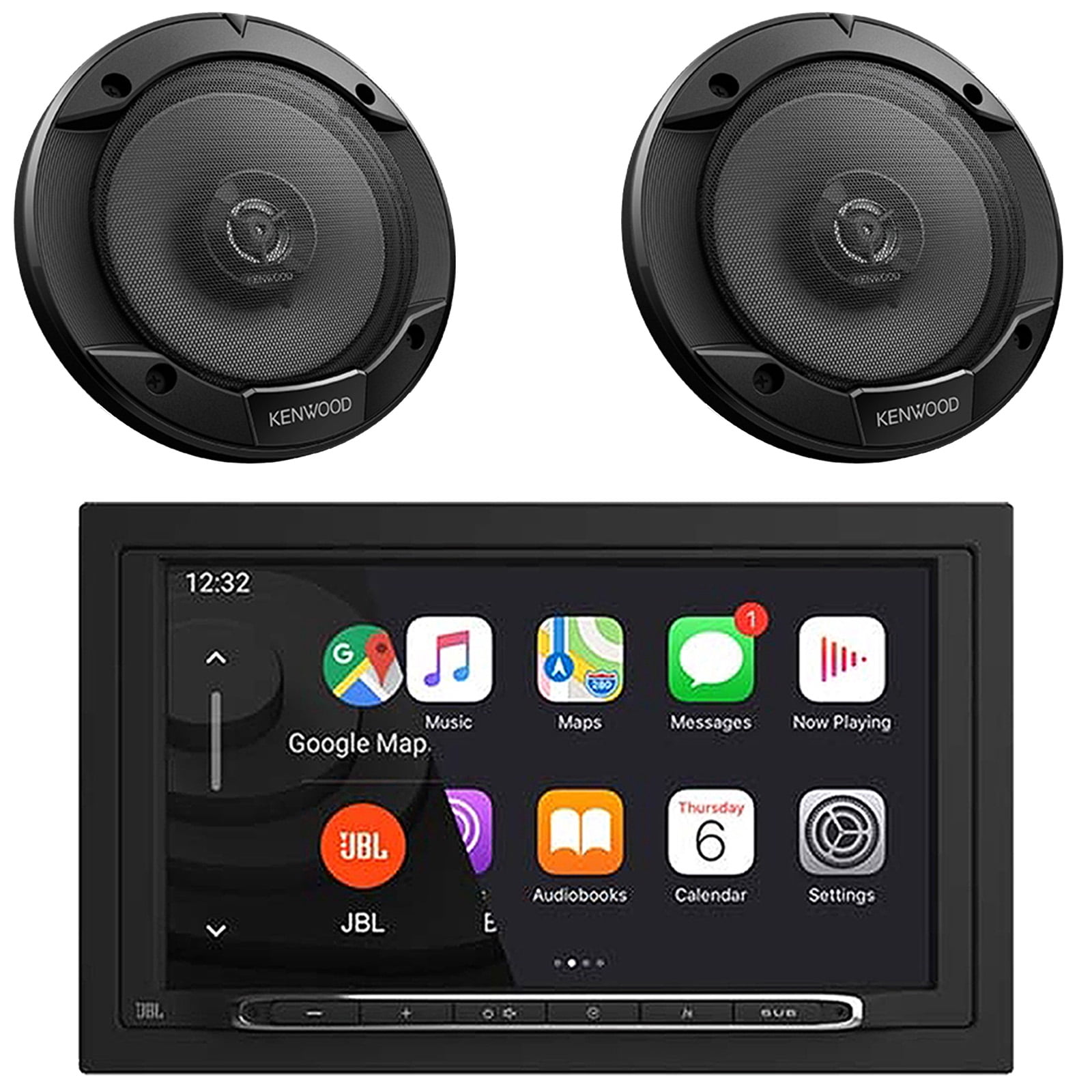 JBL Legend 700 7” Touchscreen Display Double-DIN Mechless Bluetooth AM ...