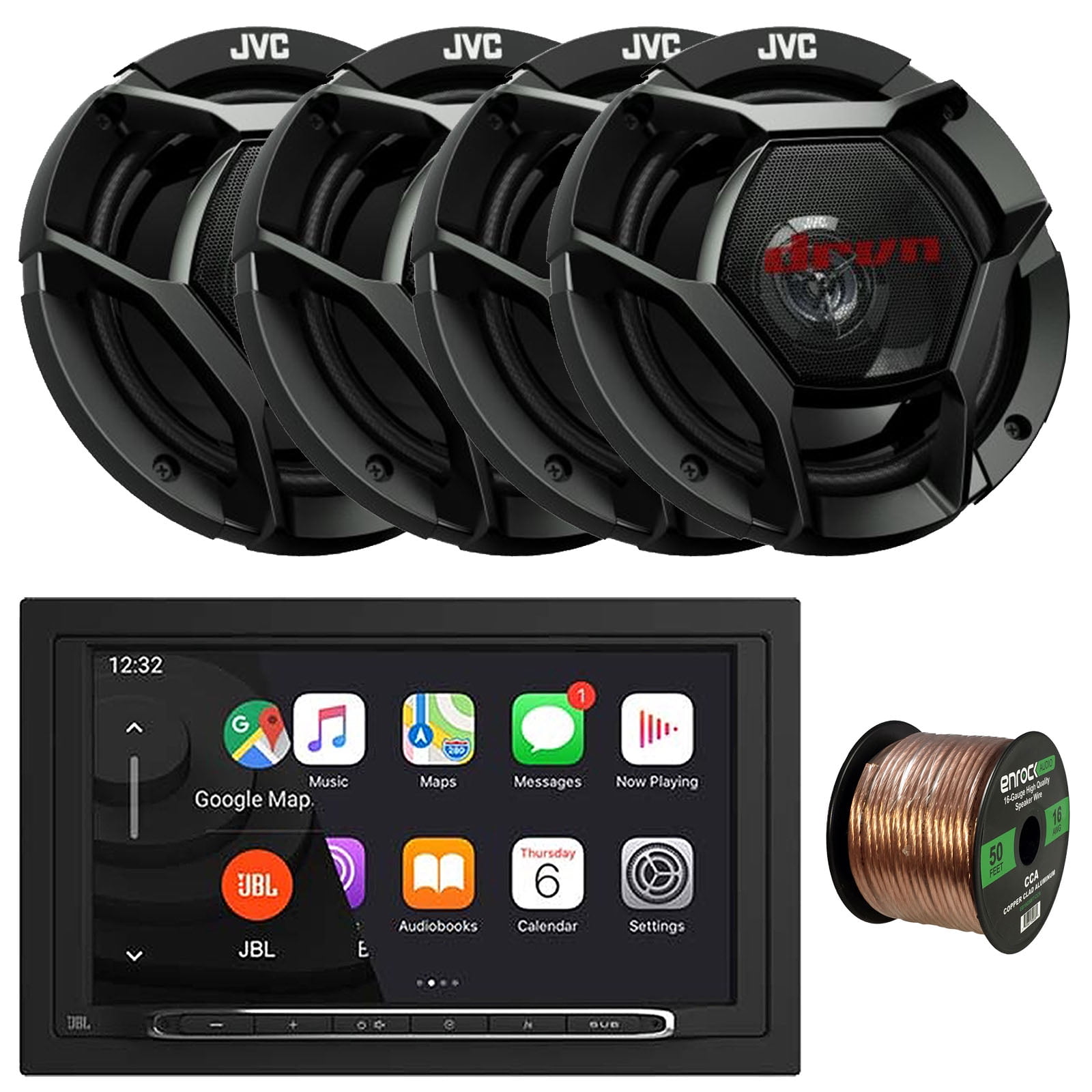 JBL Legend 700 7” Touchscreen Display Double-DIN Mechless Bluetooth AM ...