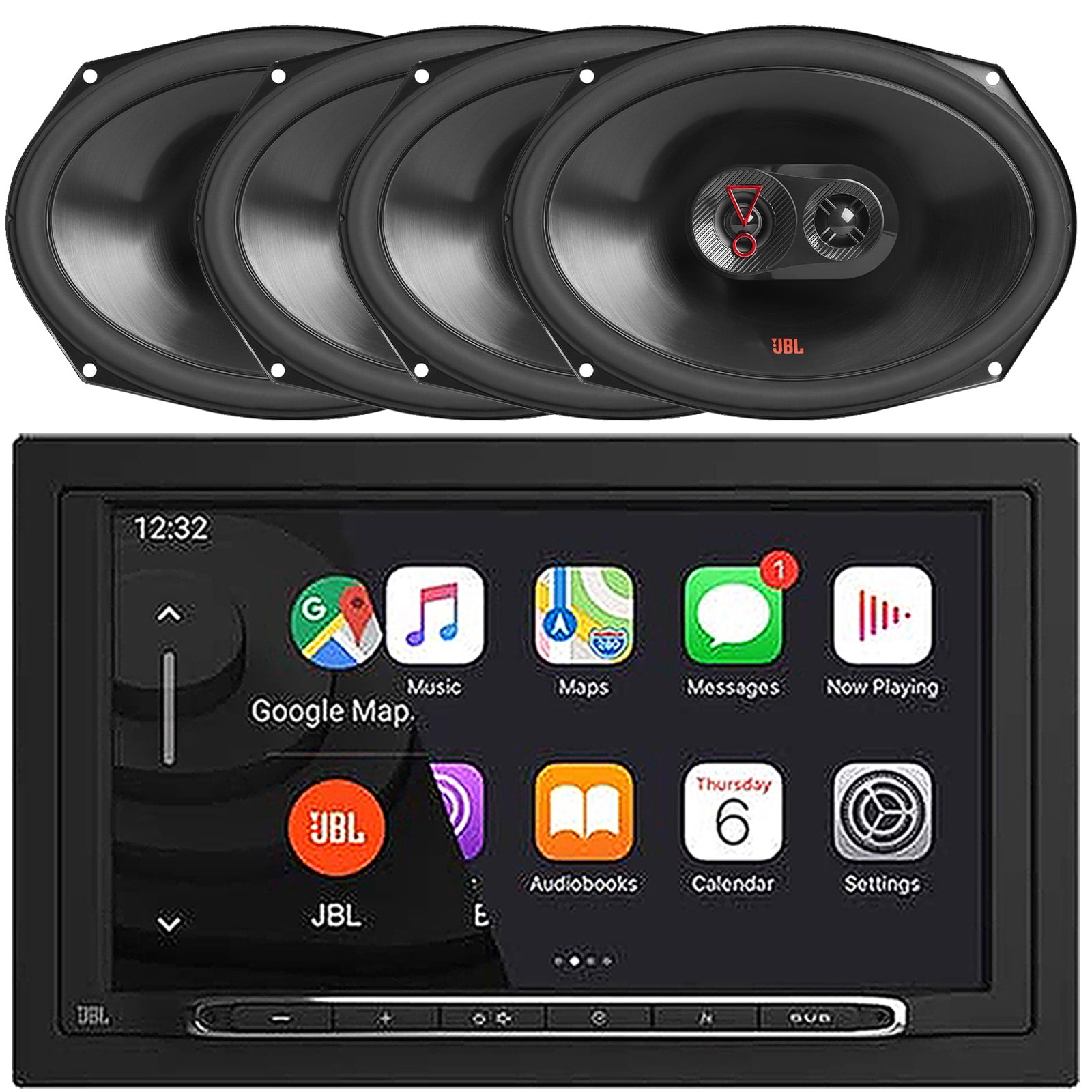 JBL Legend 700 7” Touchscreen Display Double-DIN Mechless Bluetooth AM ...