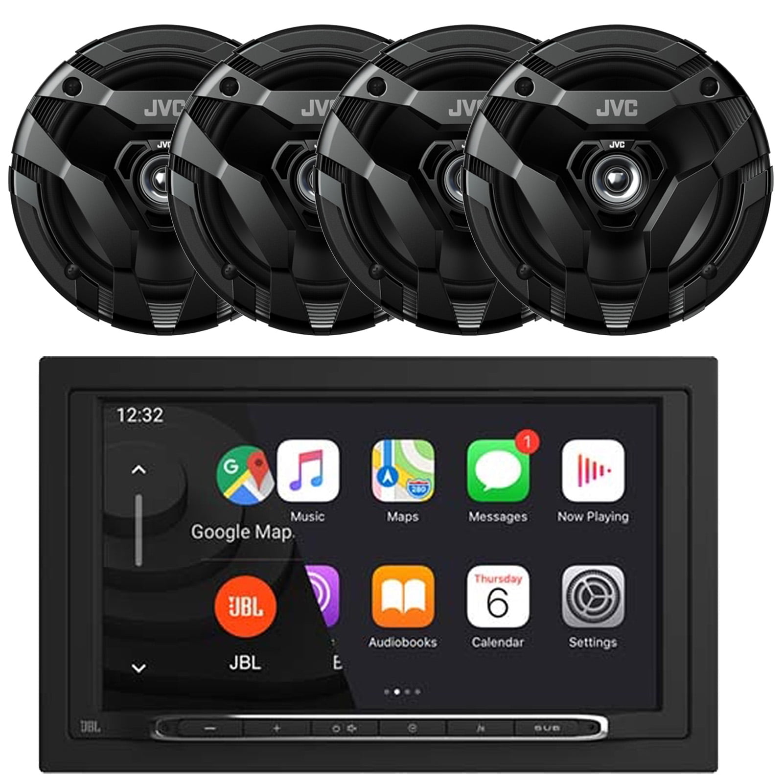 JBL Legend 700 7” Touchscreen Display Double-DIN Mechless Bluetooth AM ...