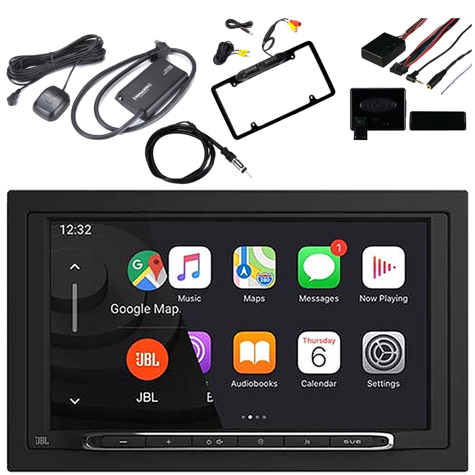JBL Legend 700 7” Touchscreen Display Double-DIN Mechless Bluetooth AM ...