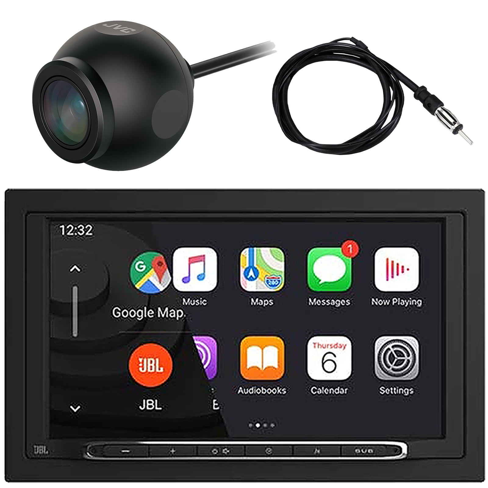 JBL Legend 700 7” Touchscreen Display Double-DIN Mechless Bluetooth AM ...