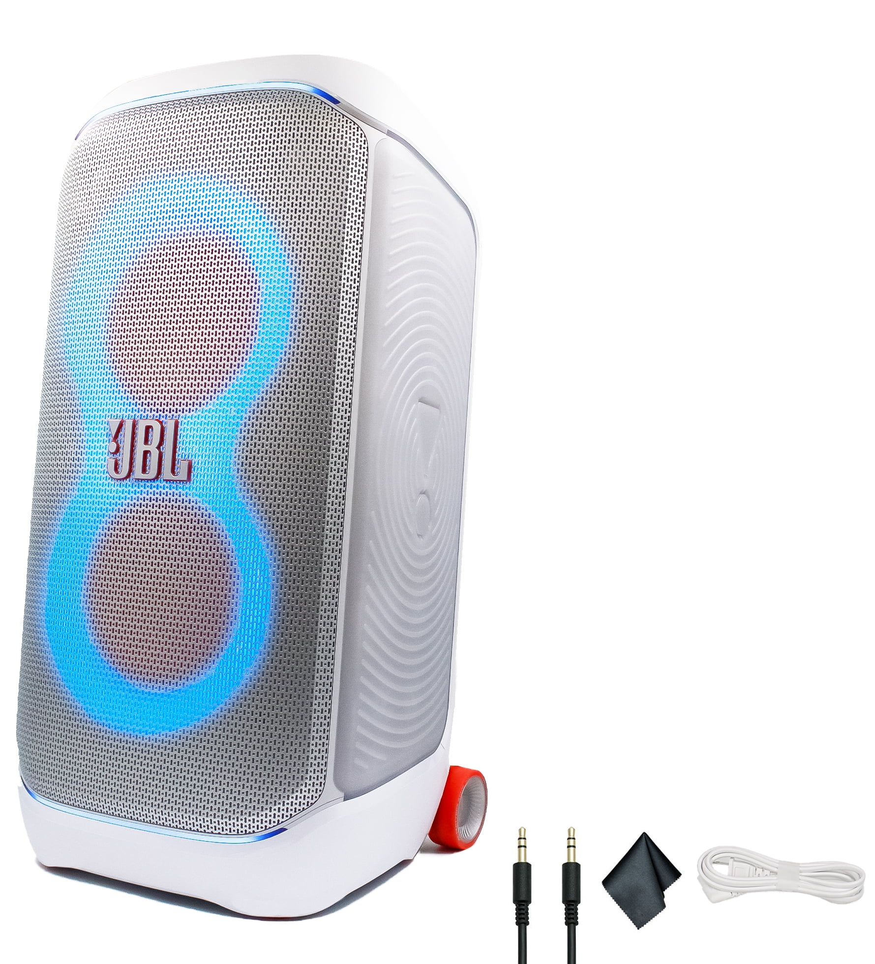 JBL PartyBox Stage 320 (White) - 240W Portable Wireless Splash Proof ...
