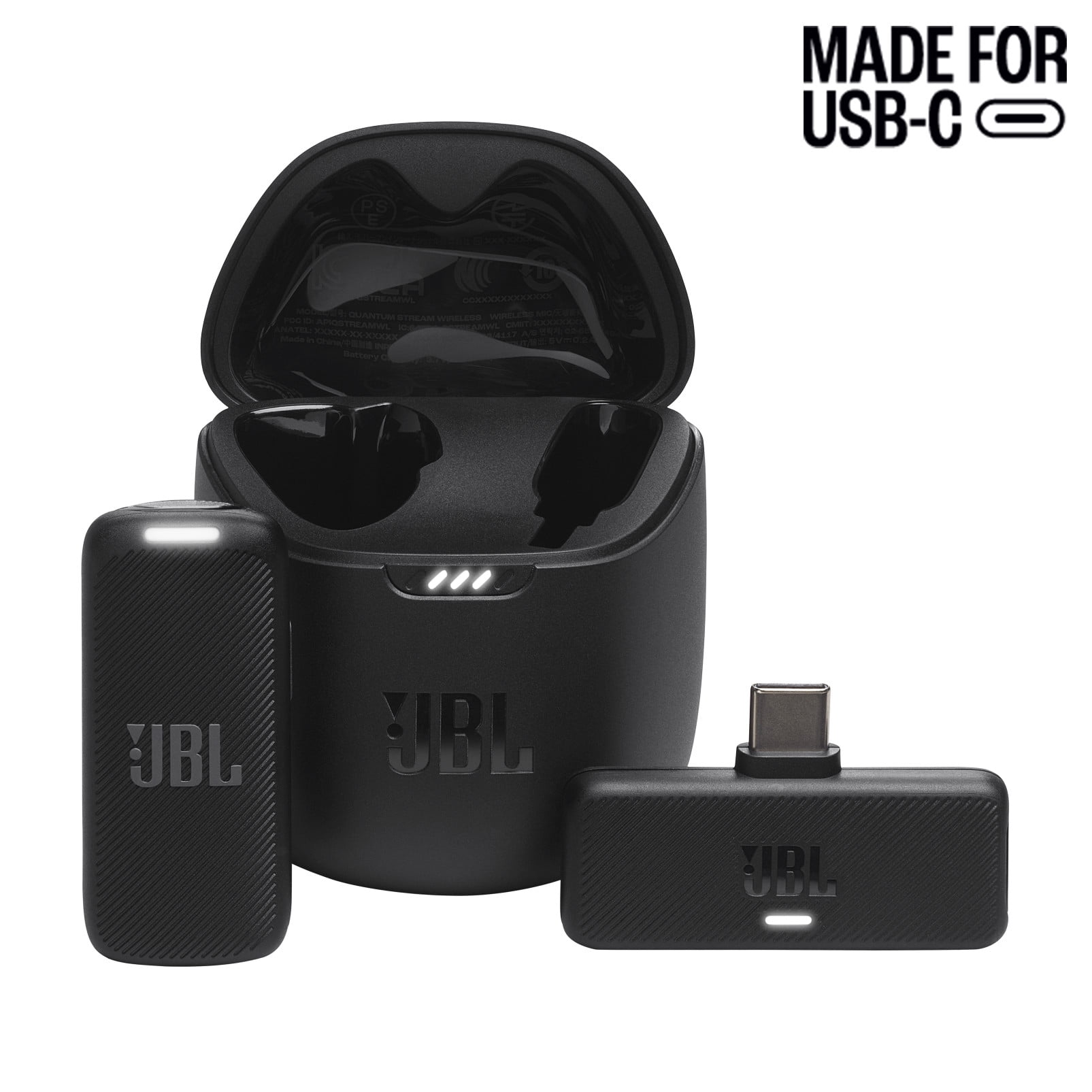 JBL, Wireless Streaming Microphone, Quantum Stream, Wearable Black ...
