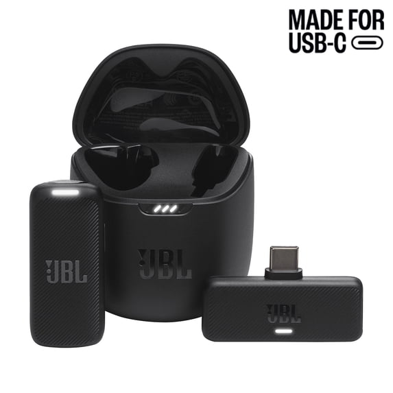 JBL, Wireless Streaming Microphone, Quantum Stream, Wearable Black ...