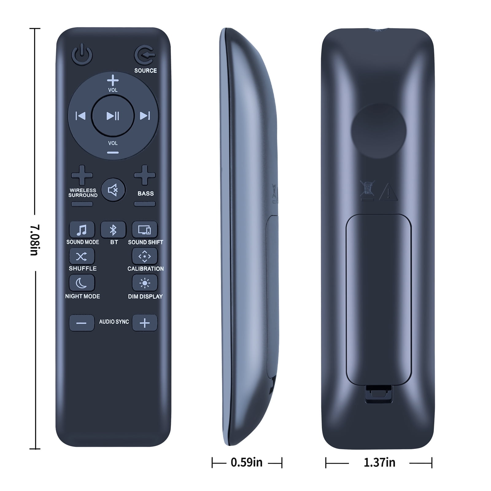 JBL Remote Control For JBL BAR 2.1/3.1/5.1 Soundbar Replacement Remote ...