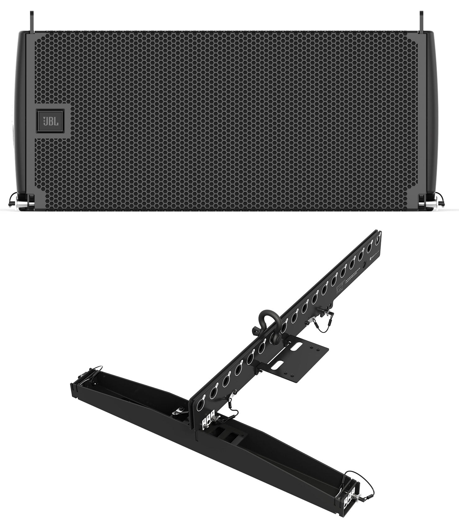 JBL SRX910LA Dual 10" 2-Way Powered Line Array Column Speaker+Array ...
