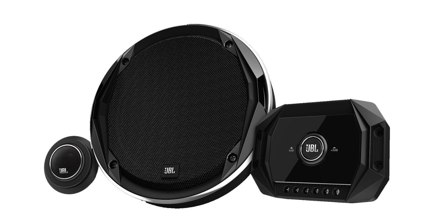 JBL STADIUMGTO600C Stadium Series 6 1/2 Inch Step-up Car Audio Component Speaker System - Pair ...