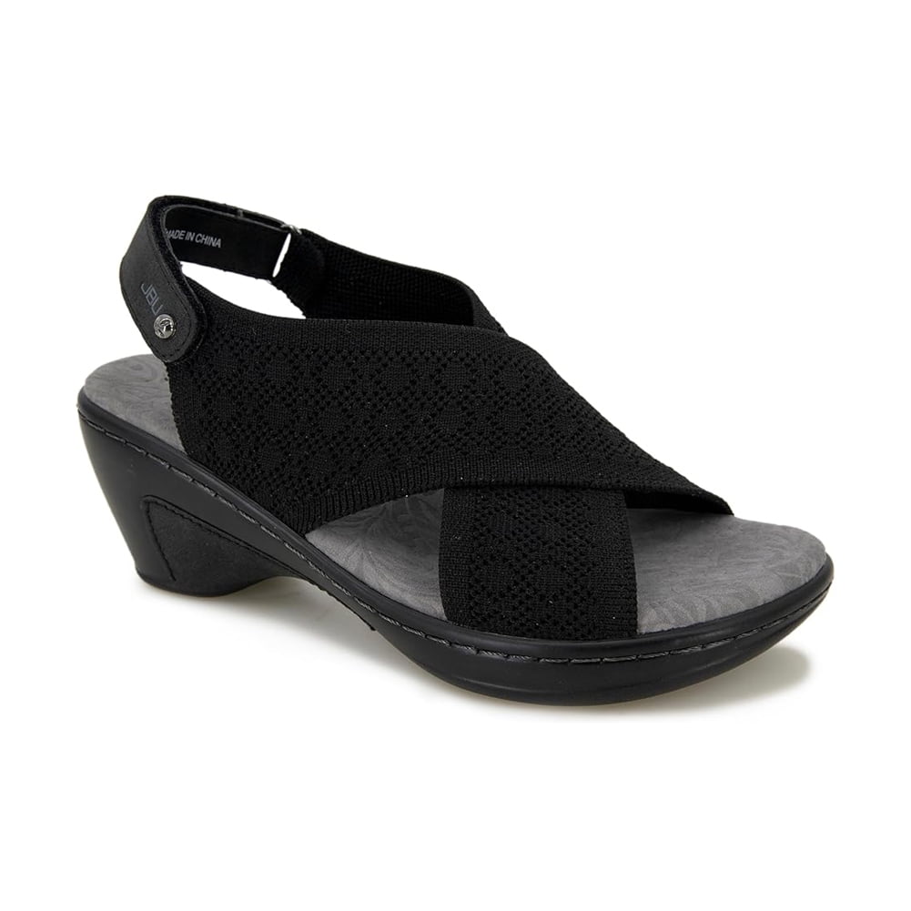 JBU By Jambu Women's Alyssa Sandal Black 9 - Walmart.com