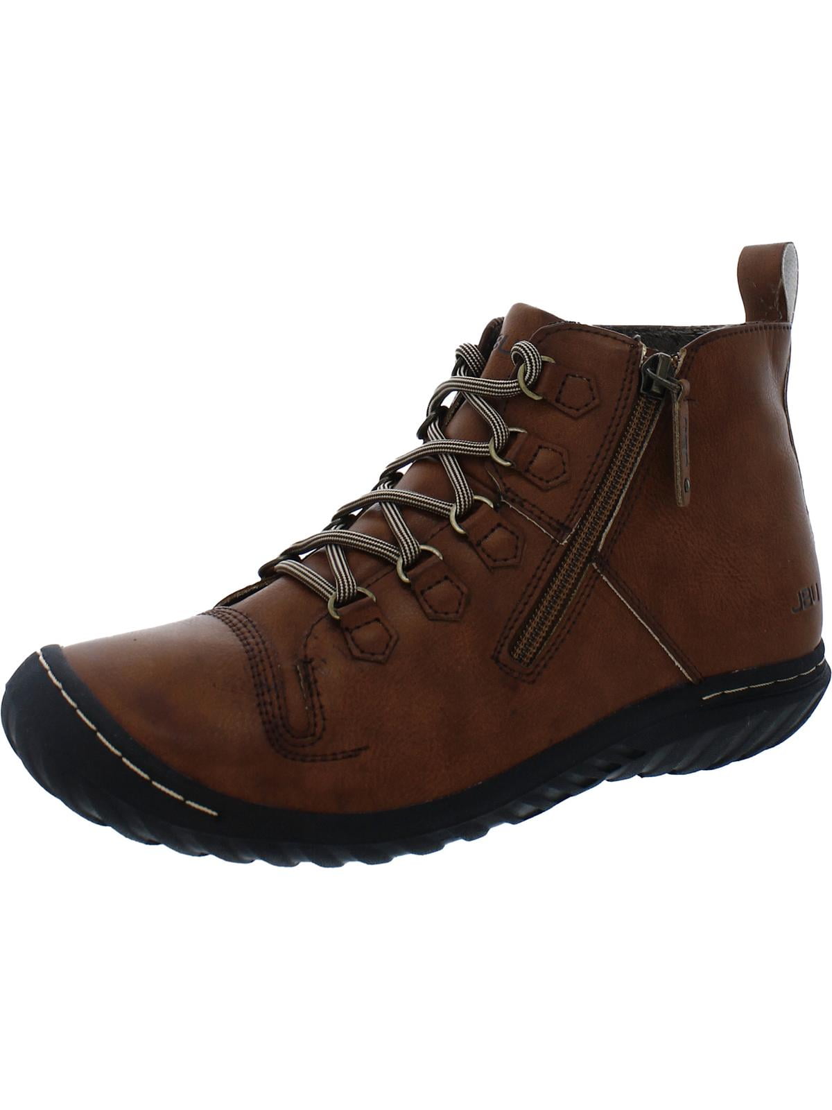 JBU by Jambu Womens Dolomite Leather Lifestyle High-Top Sneakers ...