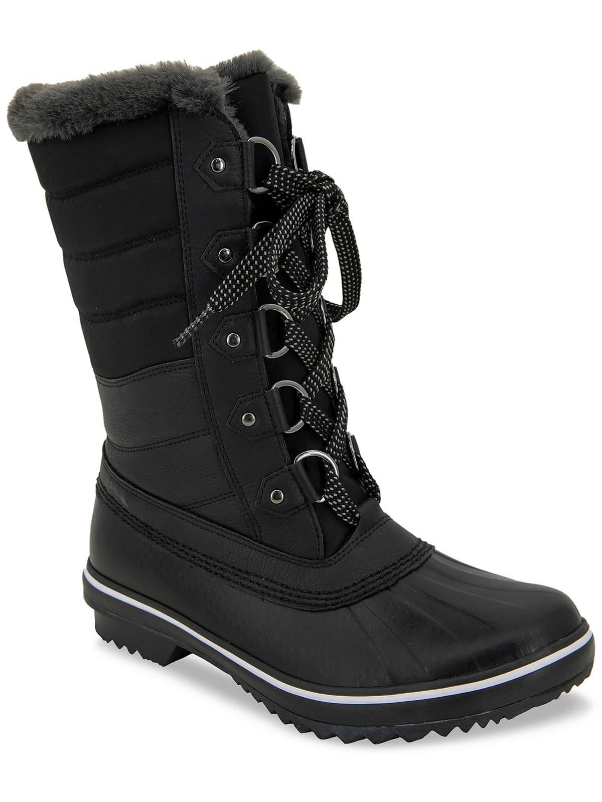 JBU by Jambu Womens Siberia Leather Cold Weather Winter & Snow Boots ...