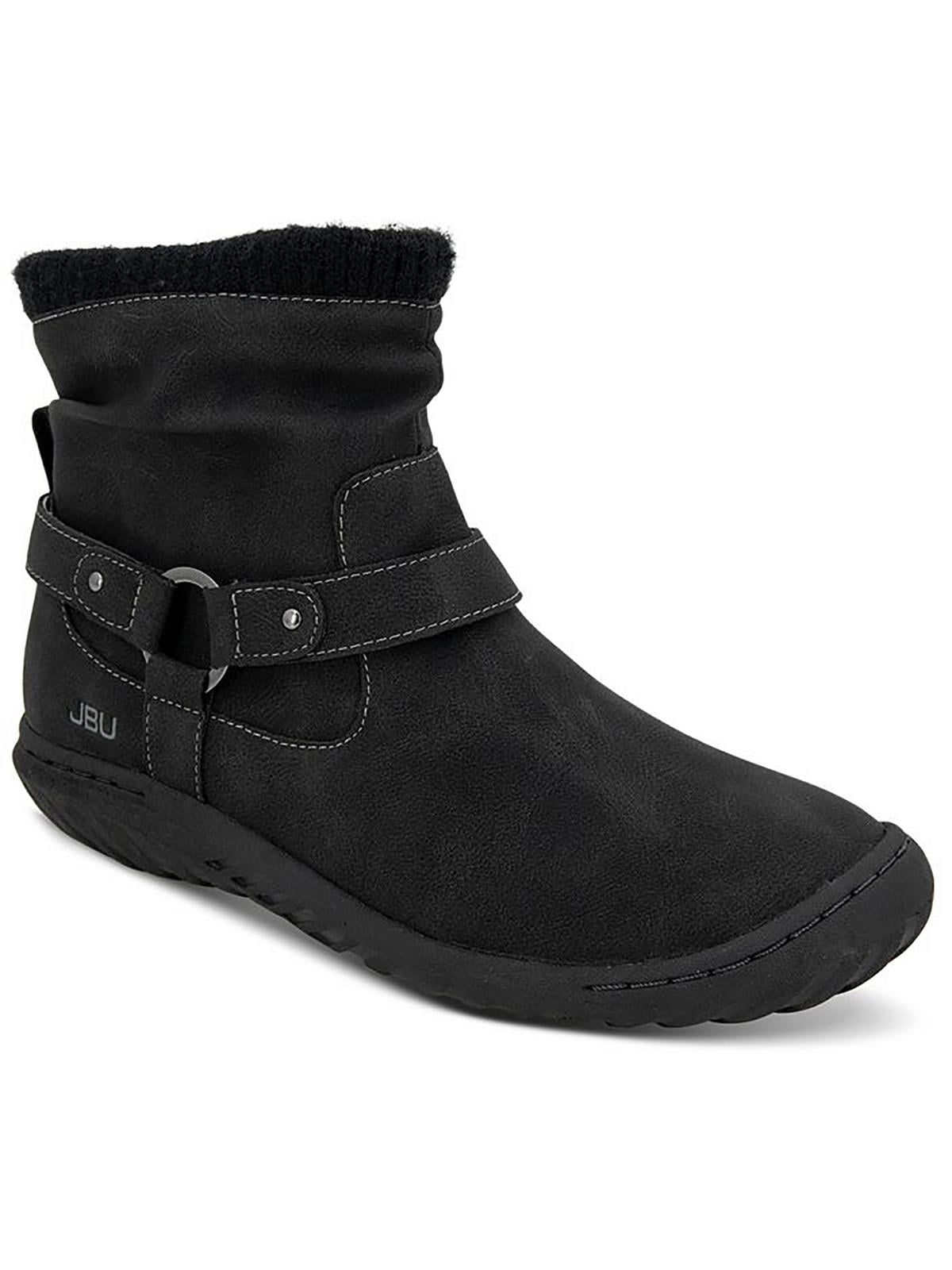 JBU by Jambu Womens Westwood Faux Leather Pull On Booties - Walmart.com