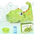 JBee Ctrl Dinosaur Bubble Machine Gun for Toddlers, Summer Toy Gift ...