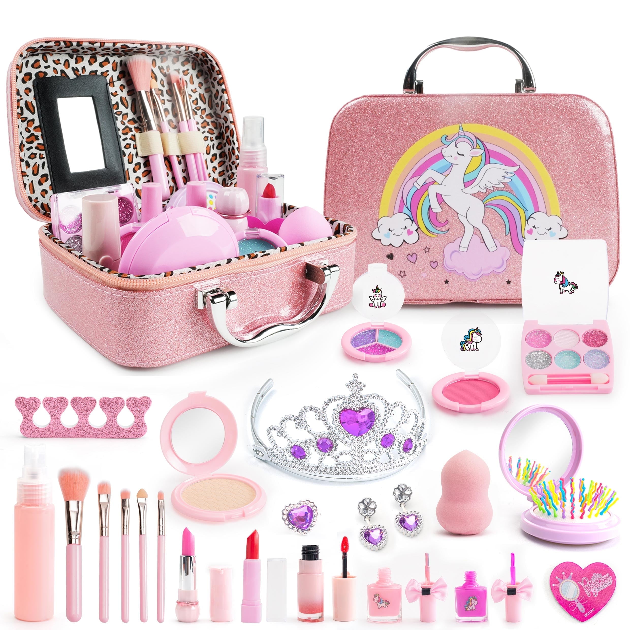 JBee Ctrl Kids Makeup Set for Girls Washable Real Cosmetic, Safe & Non ...