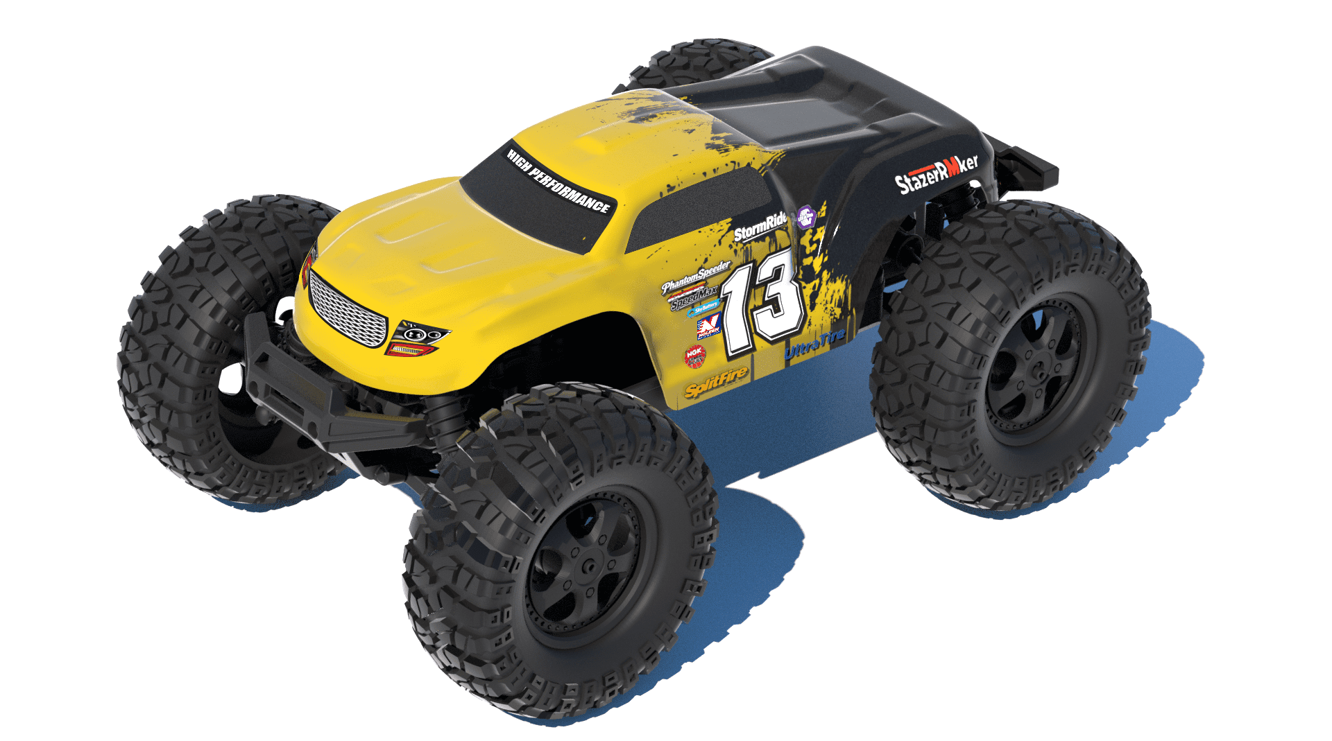 JBeeCtrl RC Cars for Adults 1:18 All Terrain Remote Control Car Toys 36 ...
