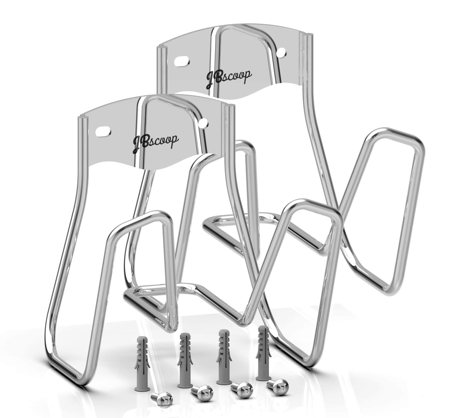 JBscoop Garden Hose Holder 2 Sets, Garden Hose Hanger Wall Mount for ...