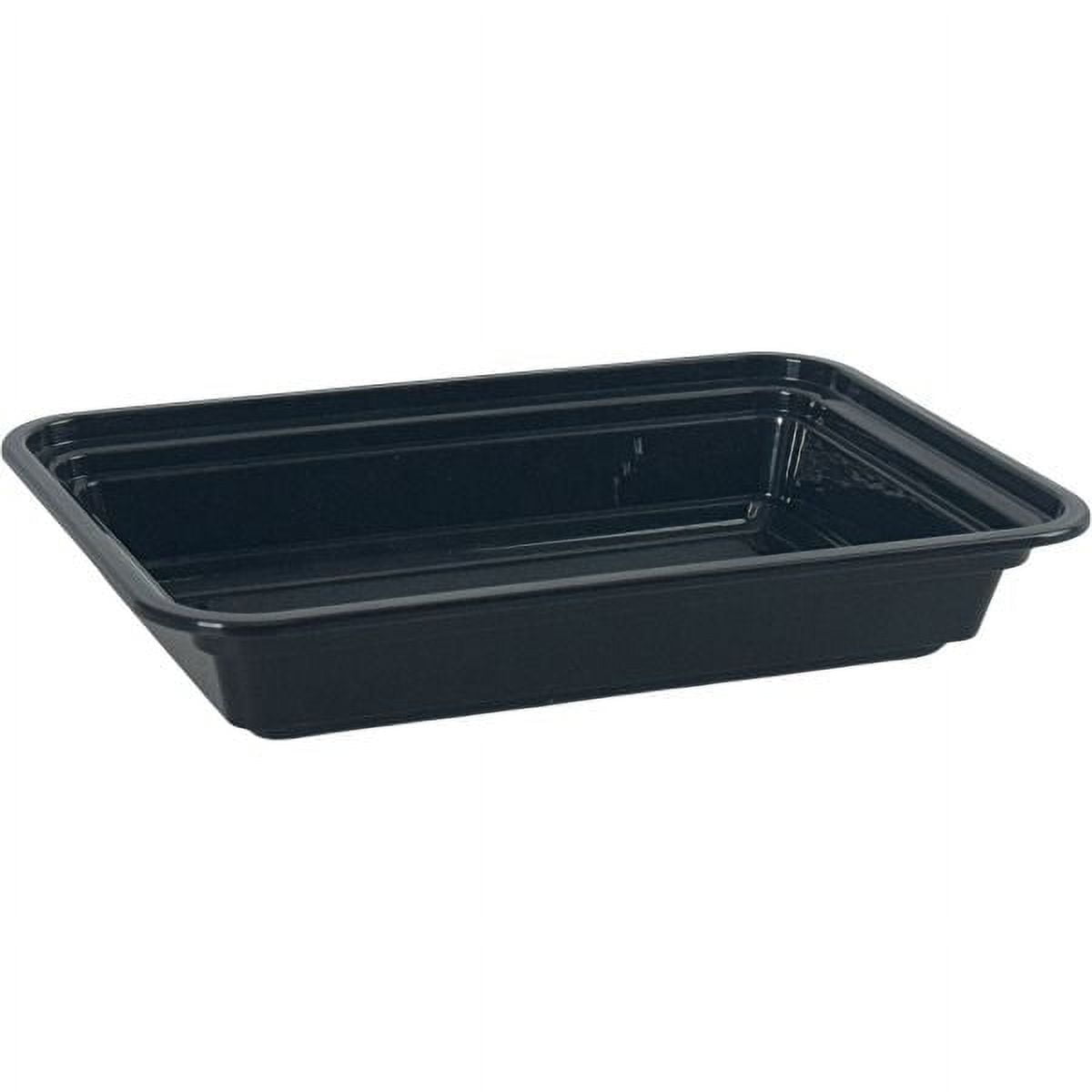 JC 150 Sets of Black Meal Prep Box with Lids - 16oz Microwave Takeout Containers for Takeout ...