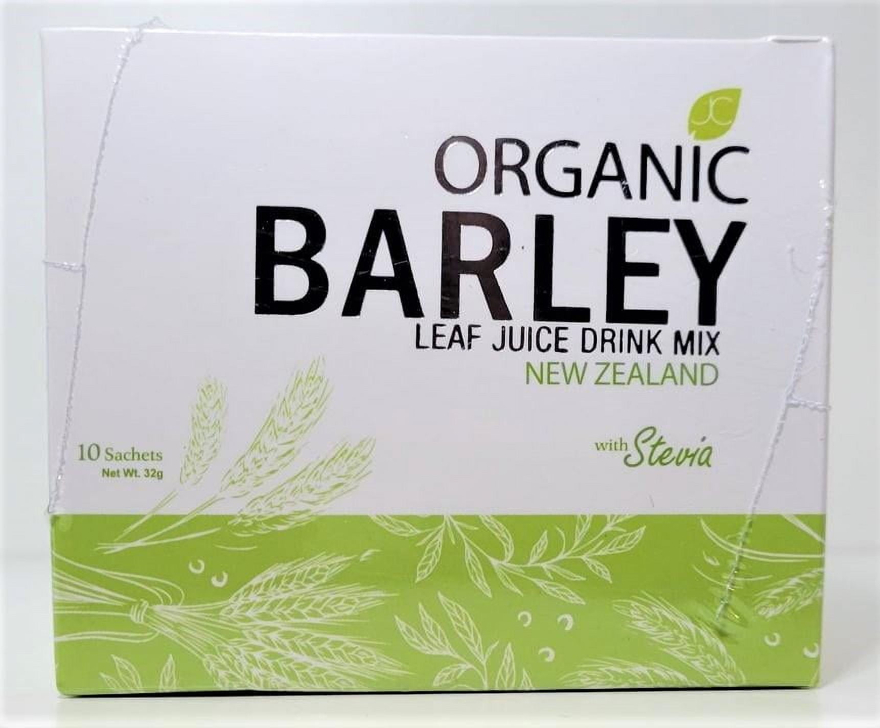 JC Barley Grass Juice Powder Mix with Stevia from New Zealand (1X10 32g ...