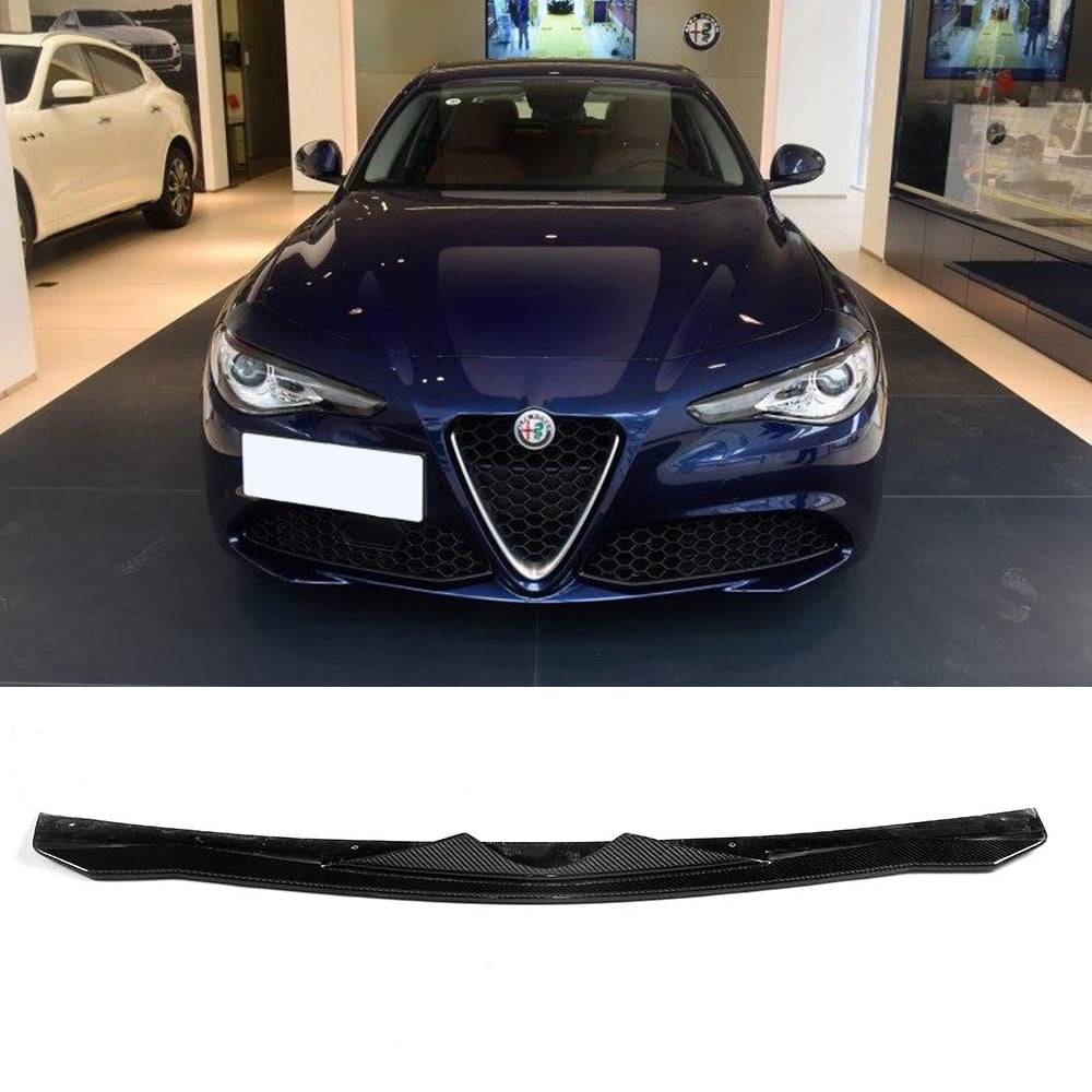 JC SPORTLINE Carbon Fiber Front Bumper Lip Fits for Alfa Romeo Giulia ...