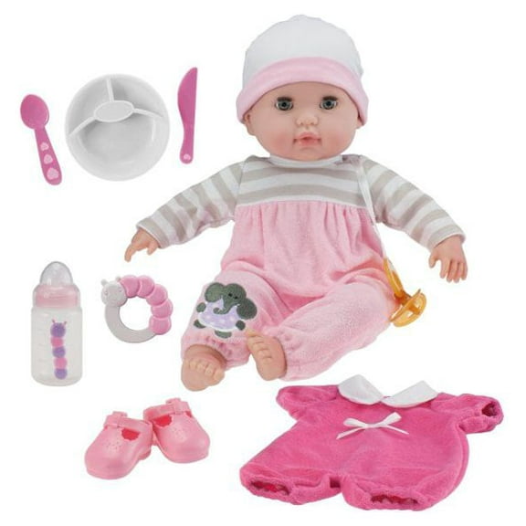 Soft Baby Dolls for Girls in Bright Colors and Realistic Designs