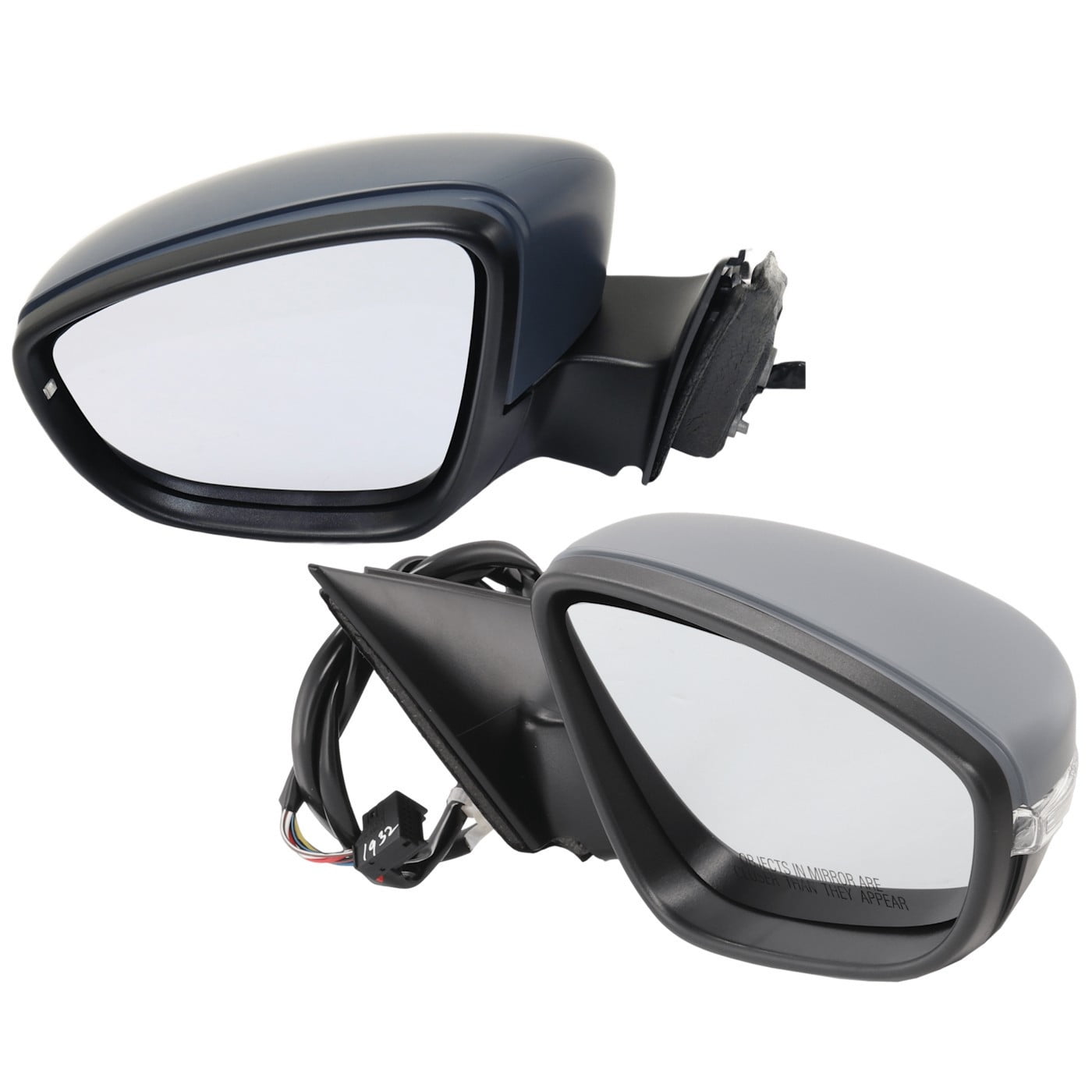 JC Whitney 2-Piece Driver & Passenger Heated Mirrors with Signal Light ...