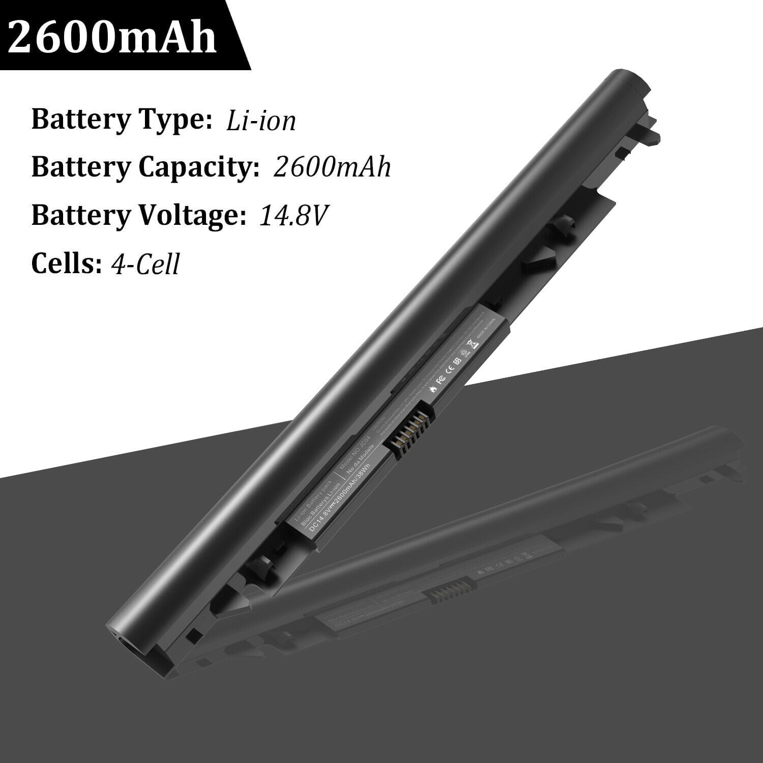 JC03 JC04 Laptop Battery for HP 240 G6/ 245 G6/ 250 G6/ 255 G6 HSTNN ...