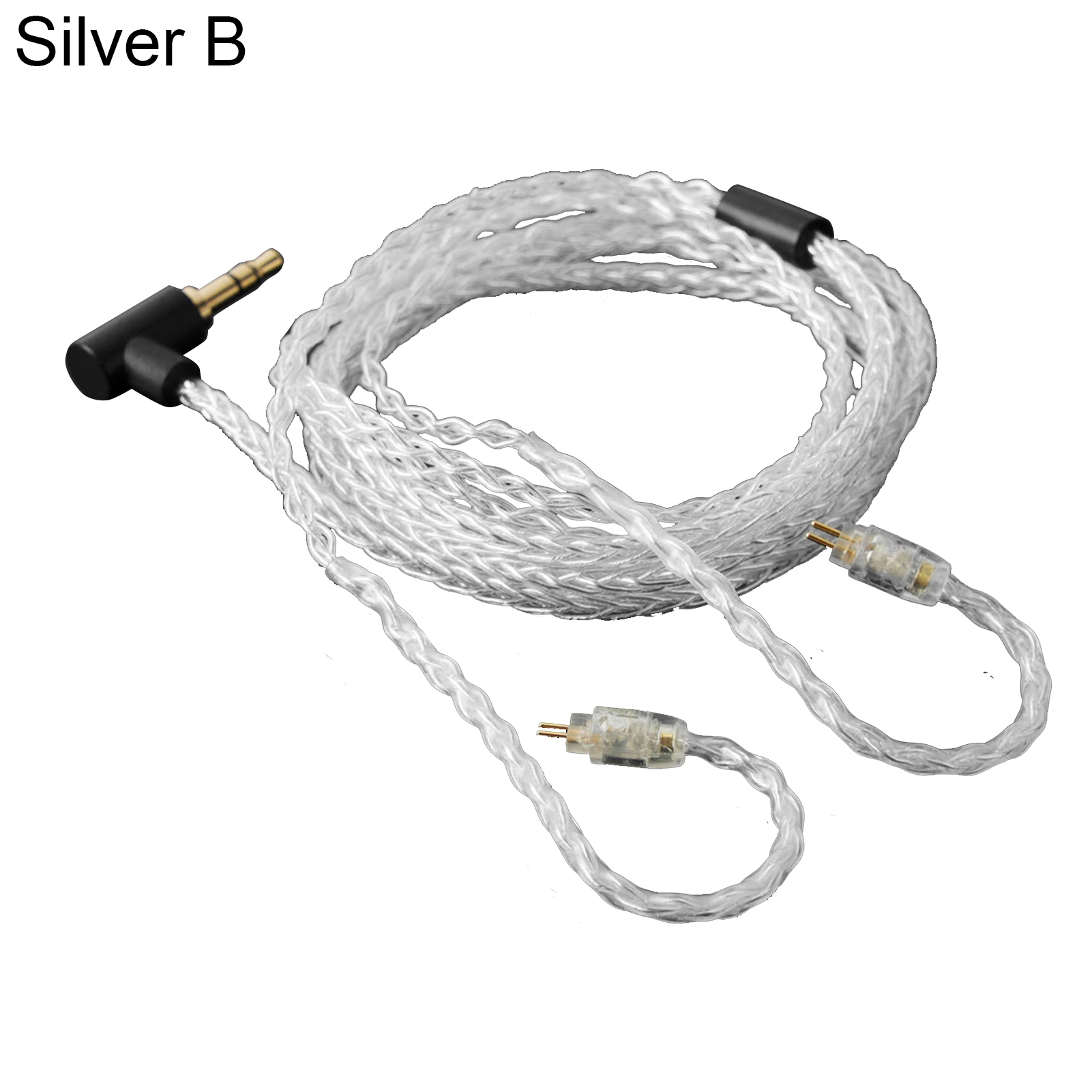 JCALLY Headphone Cable 250 Core B/C/MMCX Pin Silver Plated 3.5mm ...