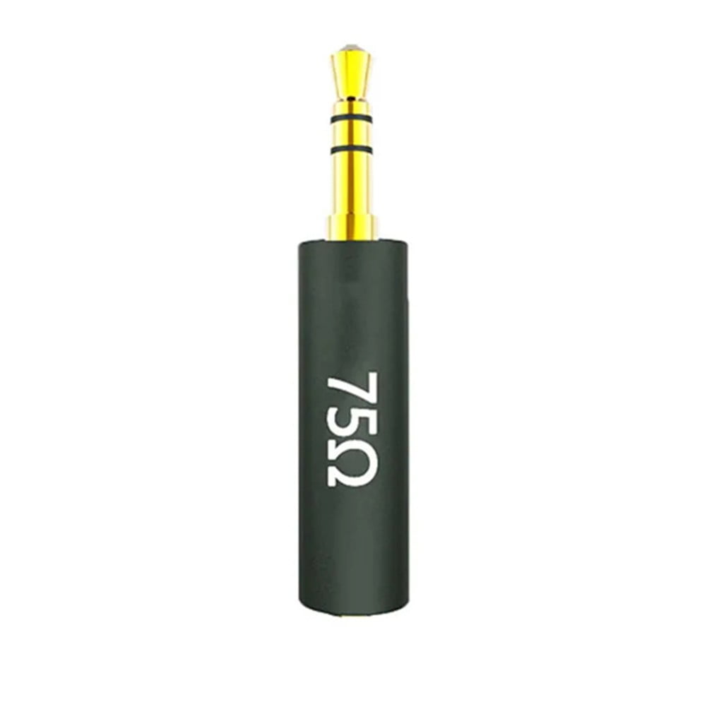 JCALLY Impedance Adapter Plug for Noise Reduction 3.5mm Headphones 75 ...