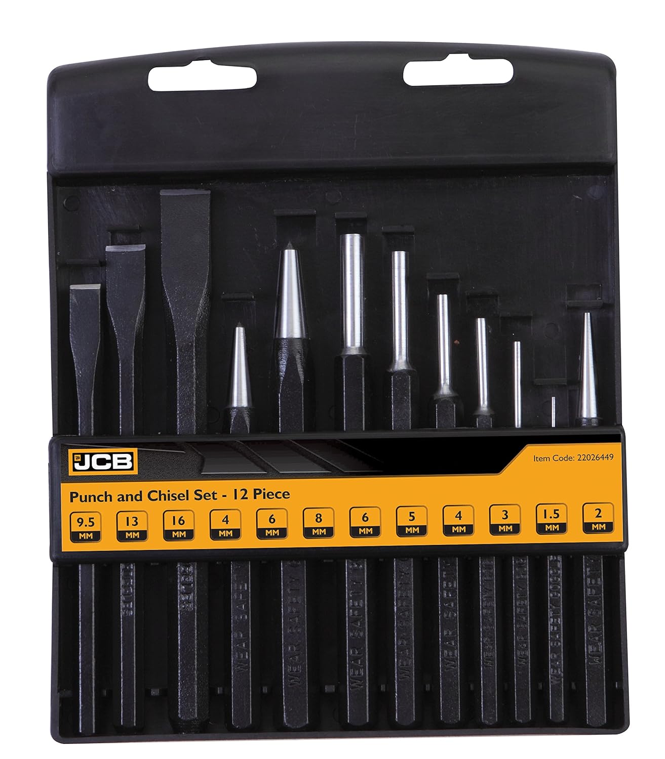 JCB Tools 12 pc Punch Chisel Set 22026449 - Walmart.com
