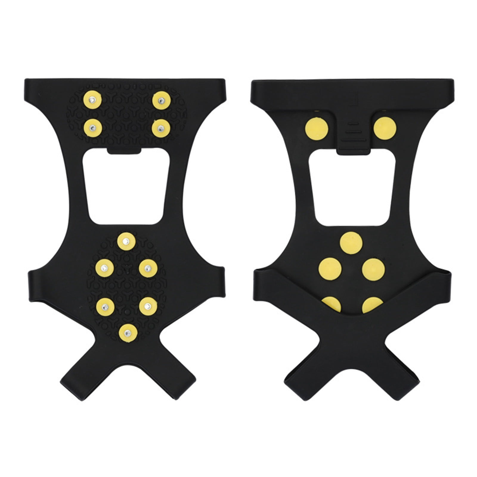 JCCXIN Non-Slip Ice Cleats Ice Snow Grippers For Hiking Mountaineering ...