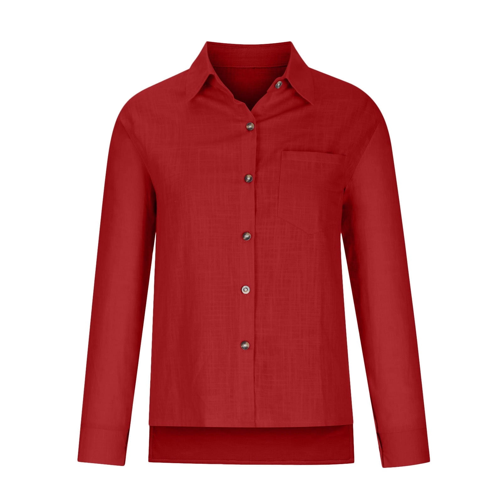 JCCXIN Shirts For Women Ladies Casual Spring Summer Lapel Tie Pocket ...