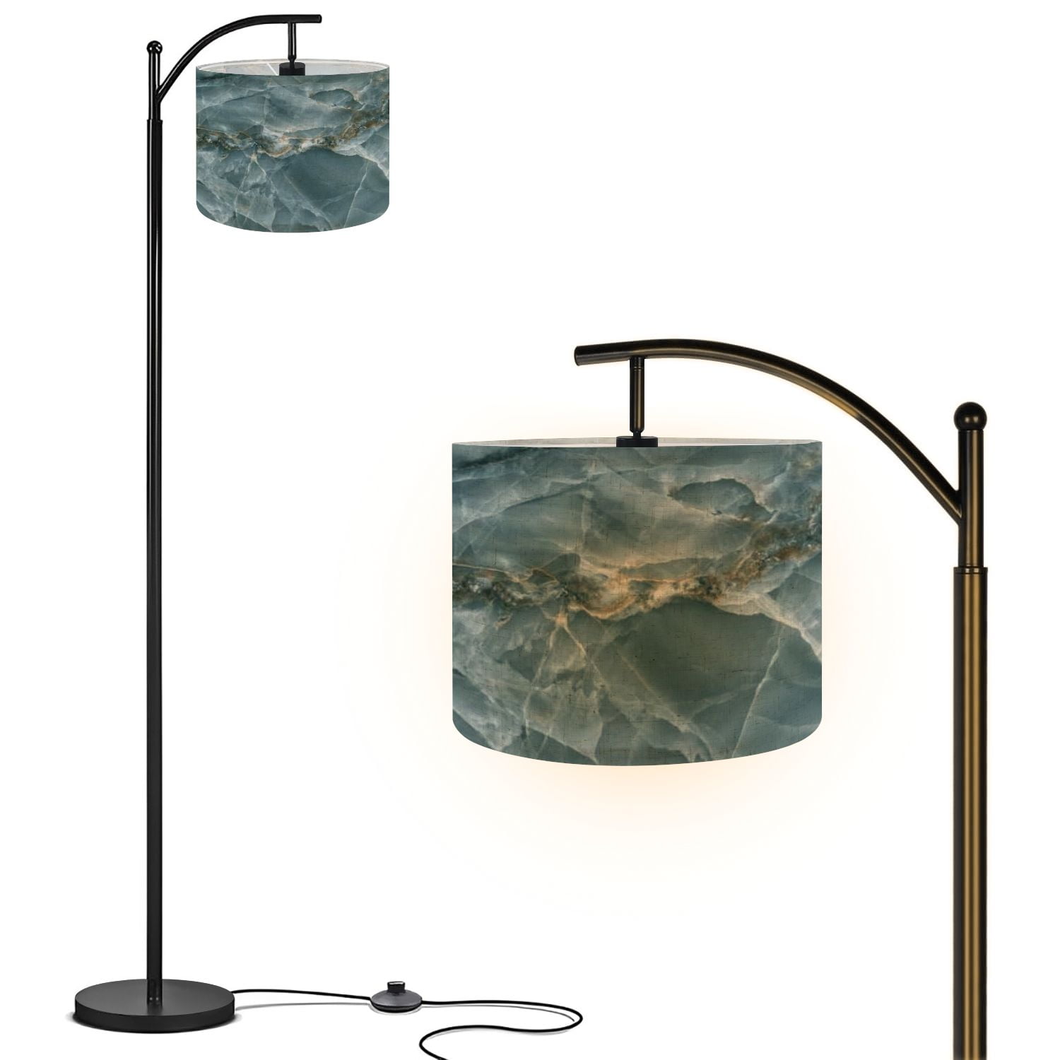 JCFANGALLERYArc Floor Lamps Marble texture Italian marble slab texture ...