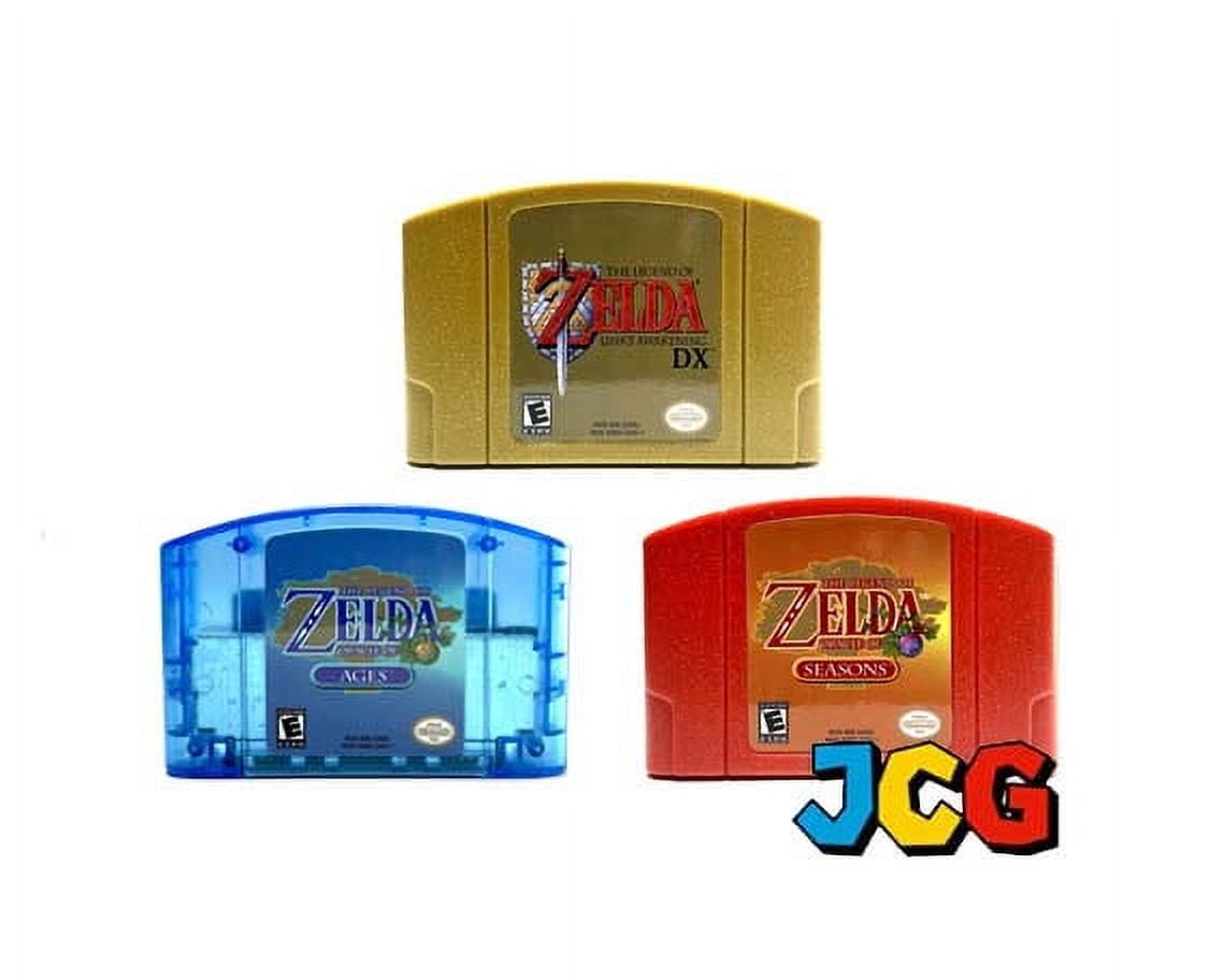 JCG Zelda N64 Bundle | Link's Awakening DX | Oracle of Seasons | Oracle ...